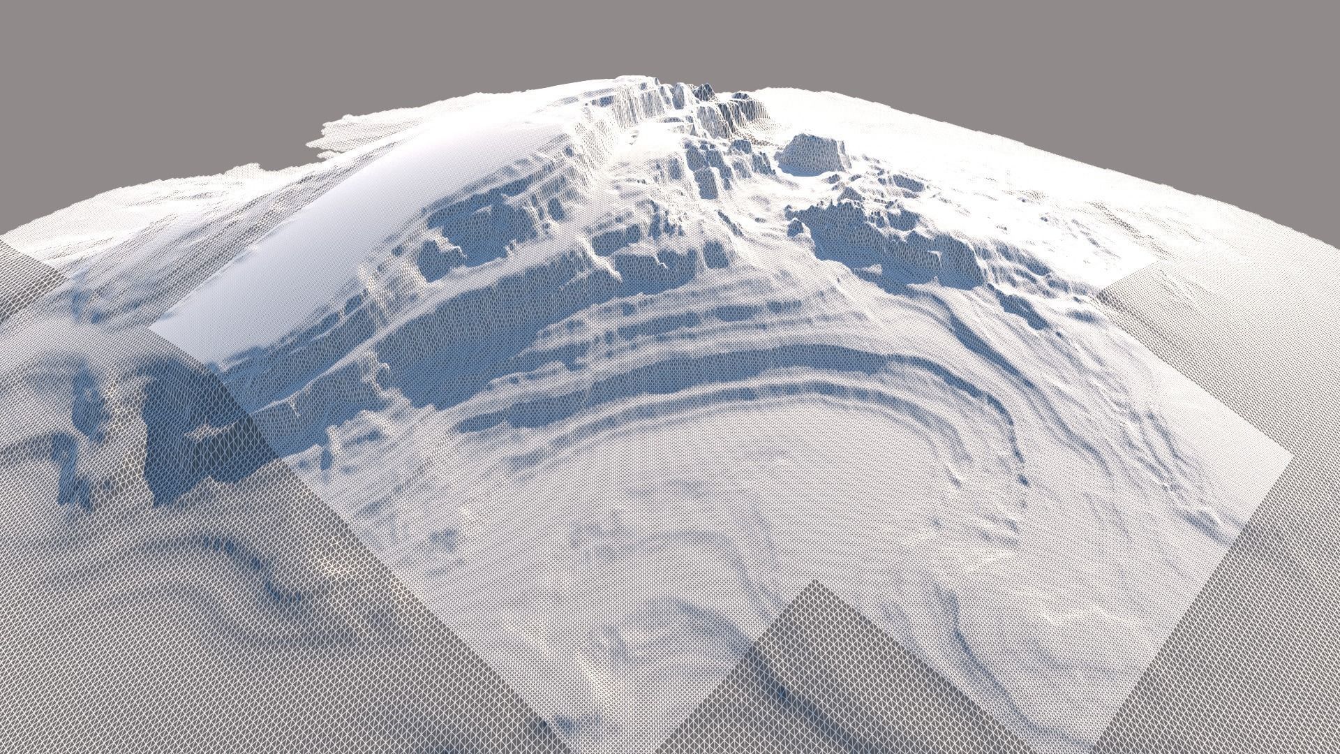 Real Desert Mountain Landscape free 3D model | CGTrader