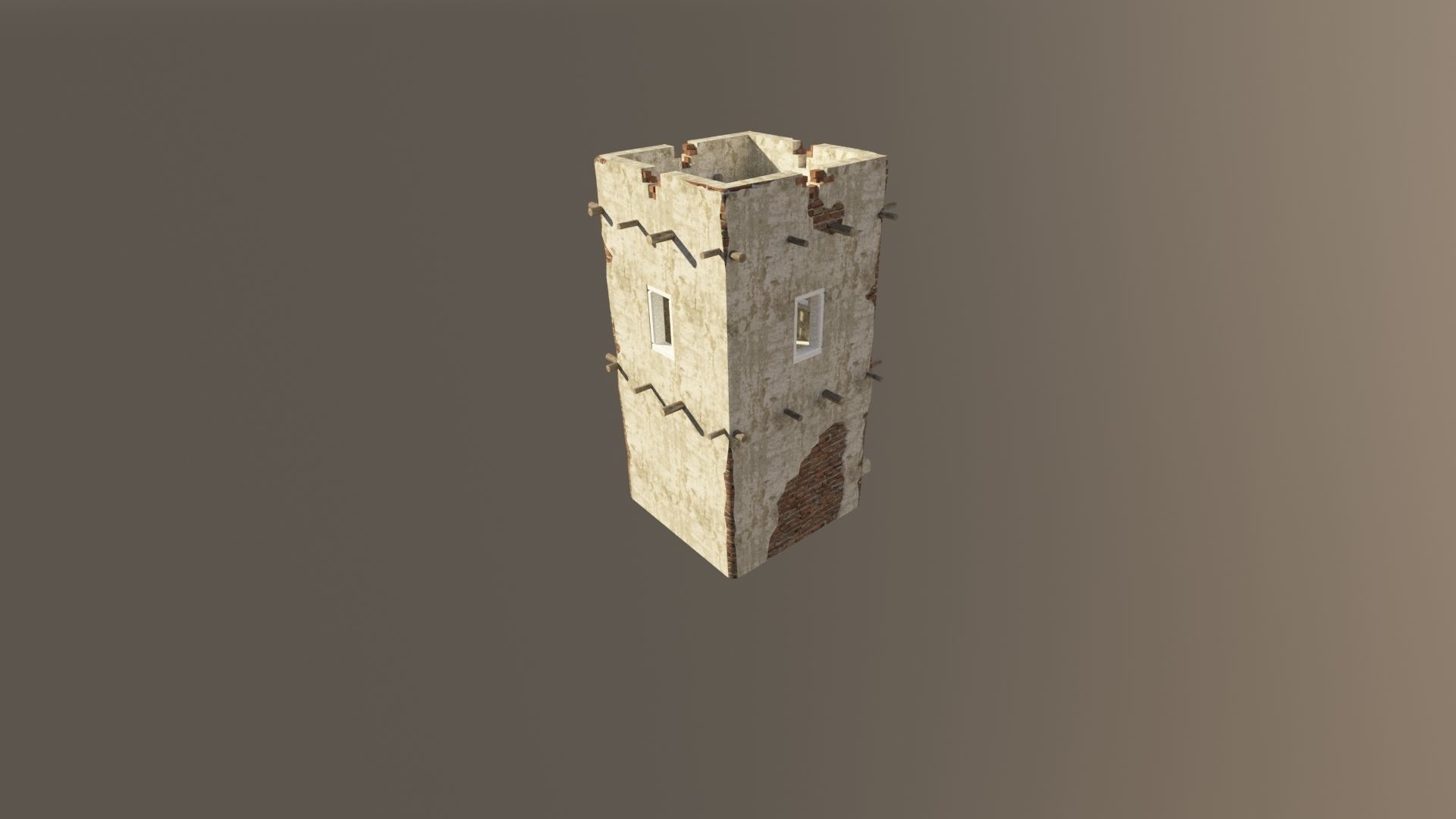 3D model Afghanistan Middle East Village Town Houses VR / AR / low-poly ...