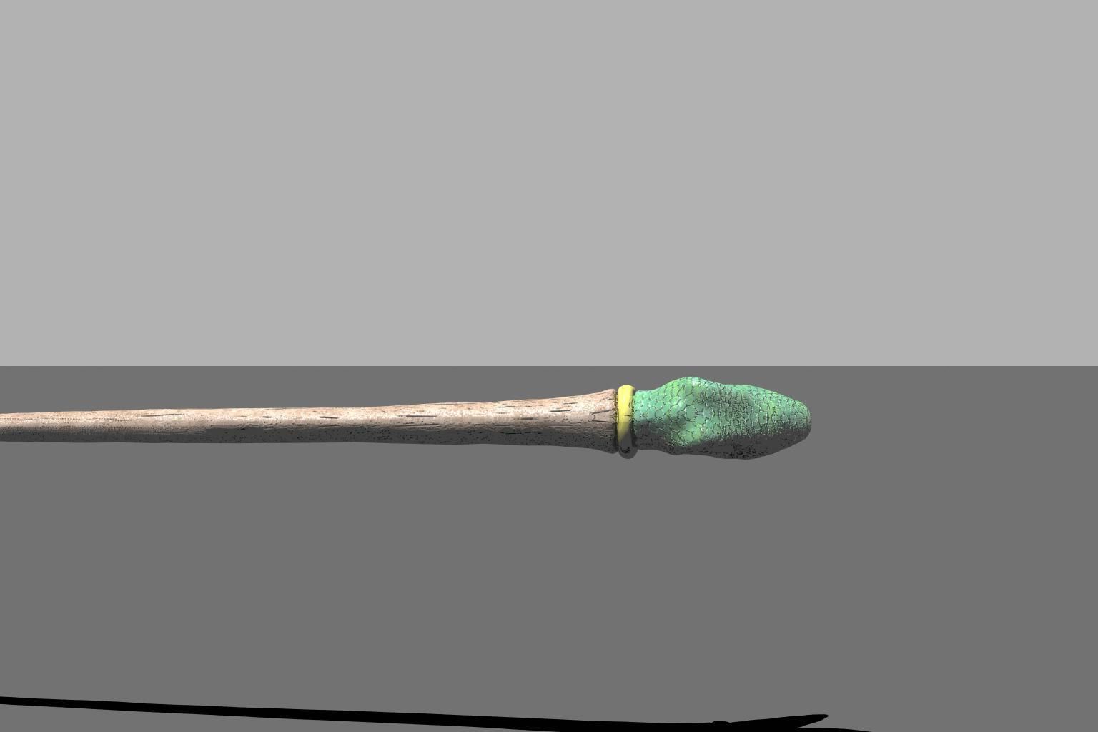 Marble Wand free 3D model | CGTrader