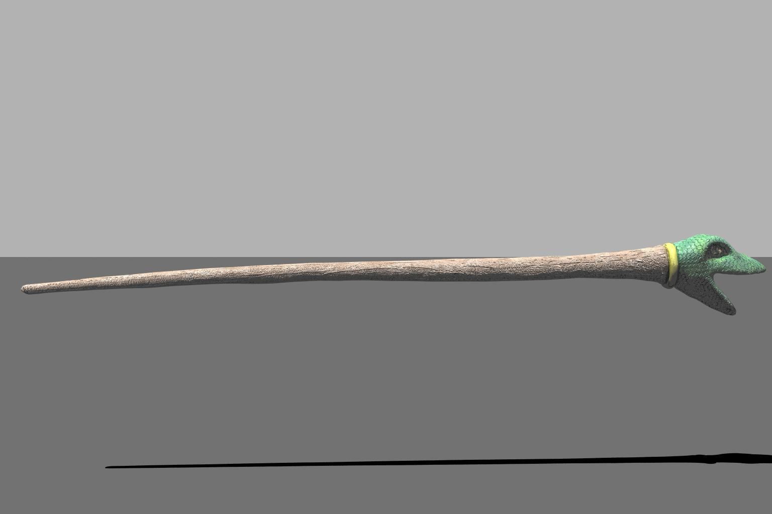 Marble Wand free 3D model | CGTrader