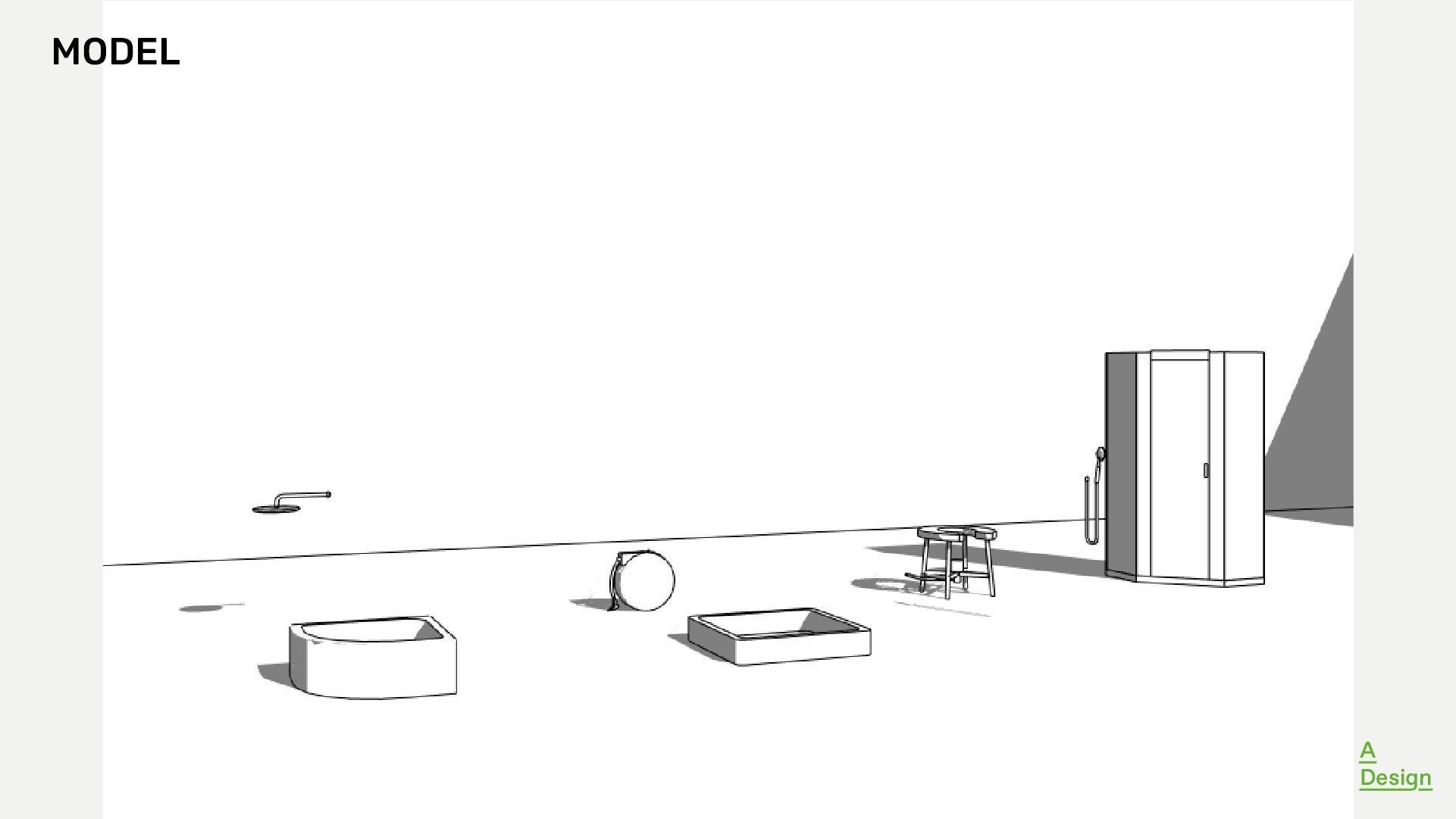 Shower cabins - Pack of revit families 3D model | CGTrader