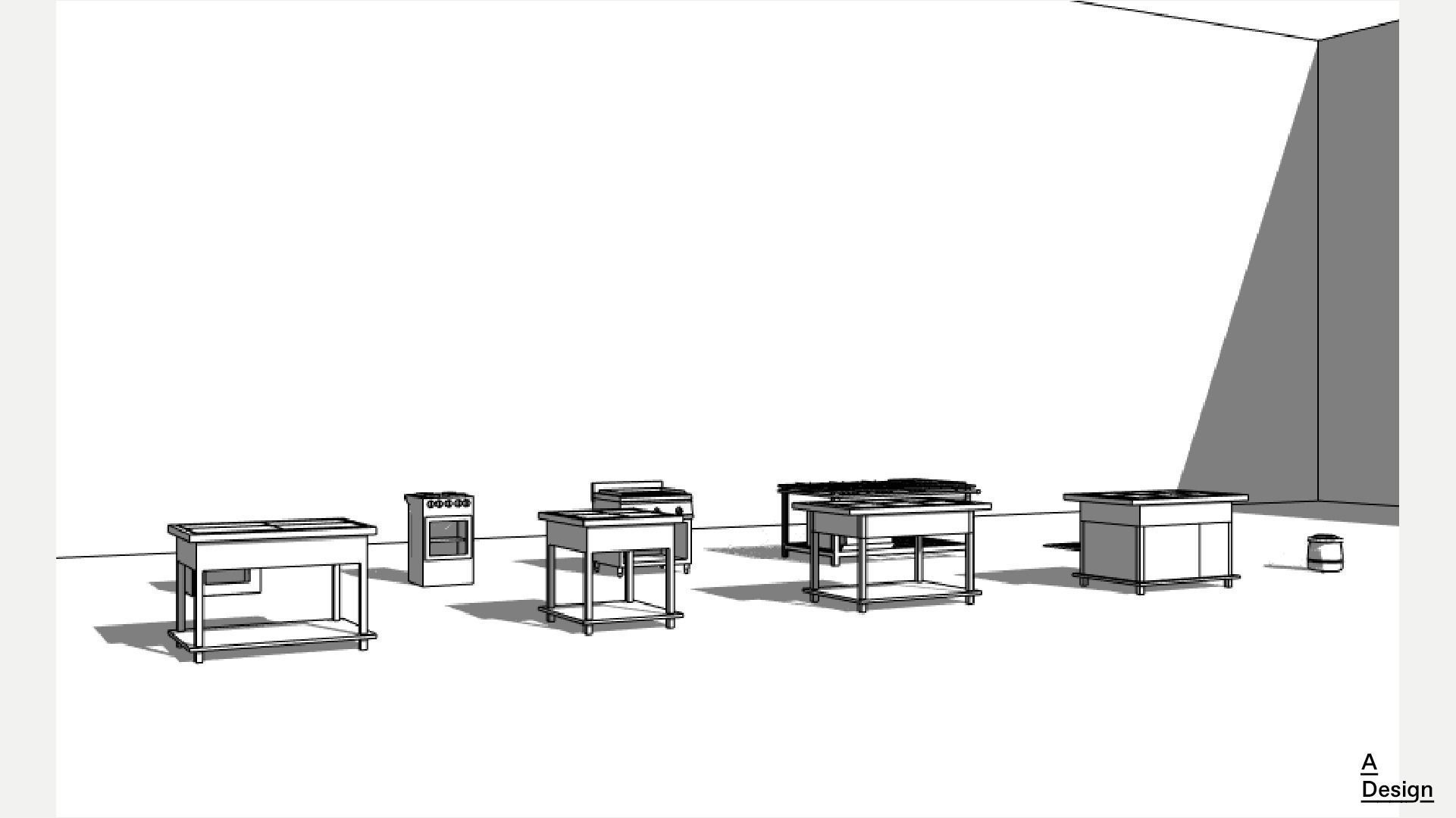 Stove - Pack of revit families 3D model | CGTrader