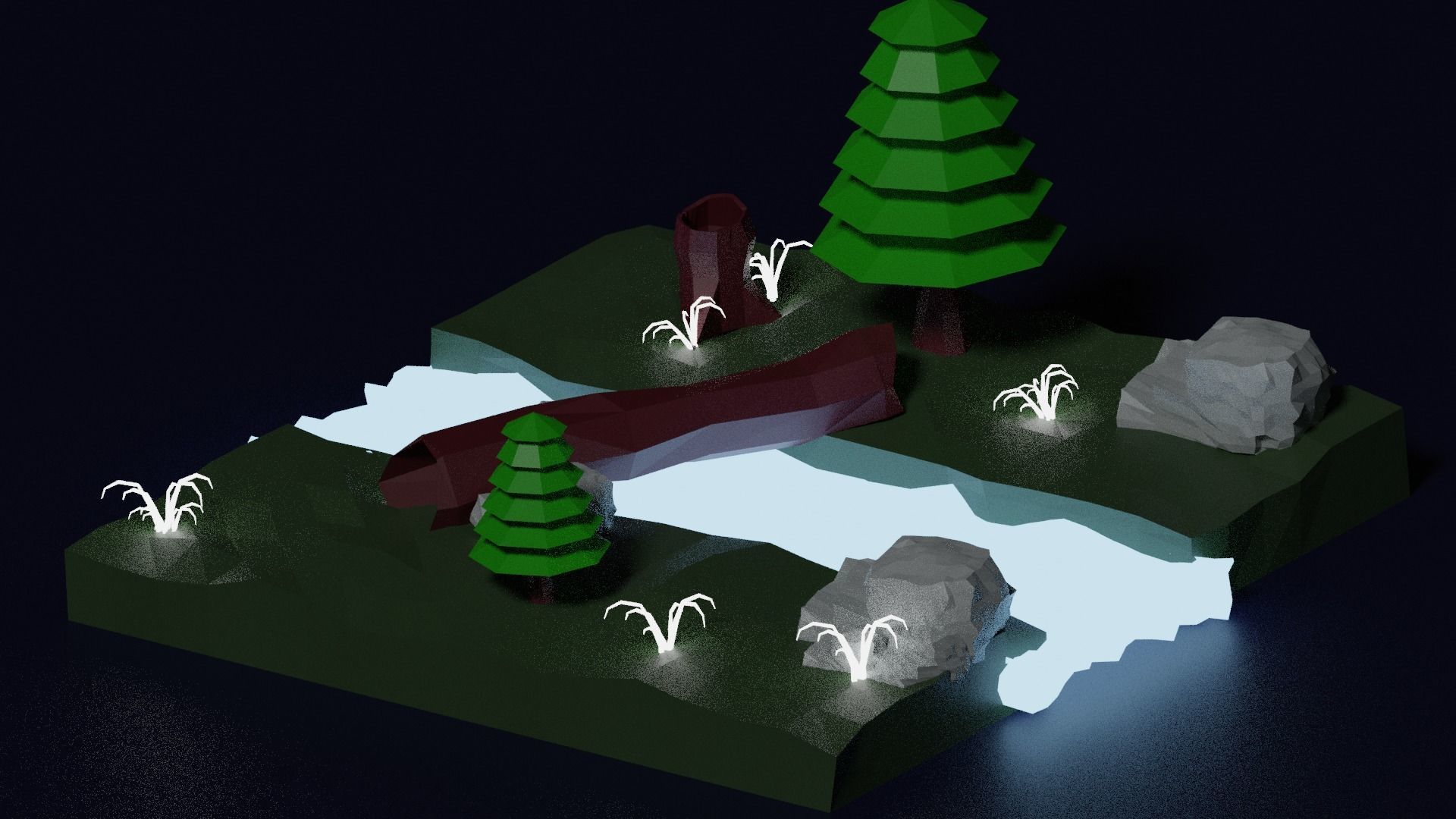 3D model Fantasy world VR / AR / low-poly | CGTrader