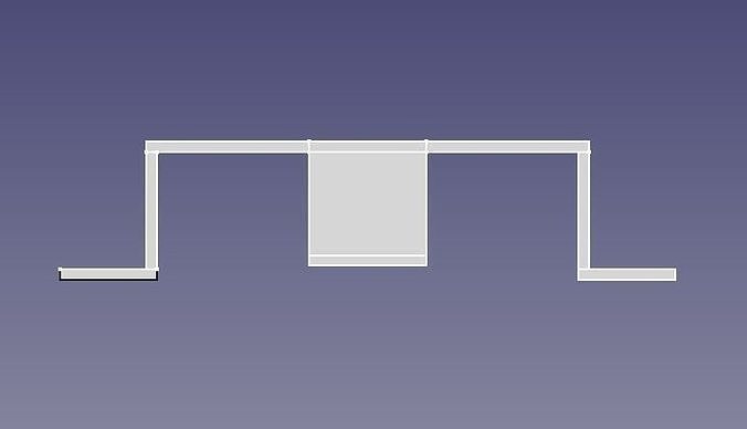Holder letter t free 3D model 3D printable | CGTrader