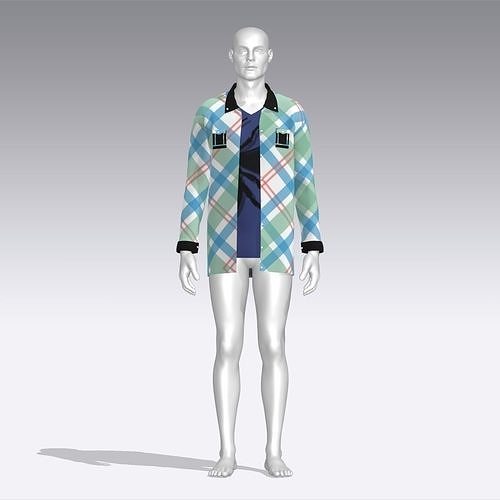 3D model Shirt and T-shirt VR / AR / low-poly | CGTrader