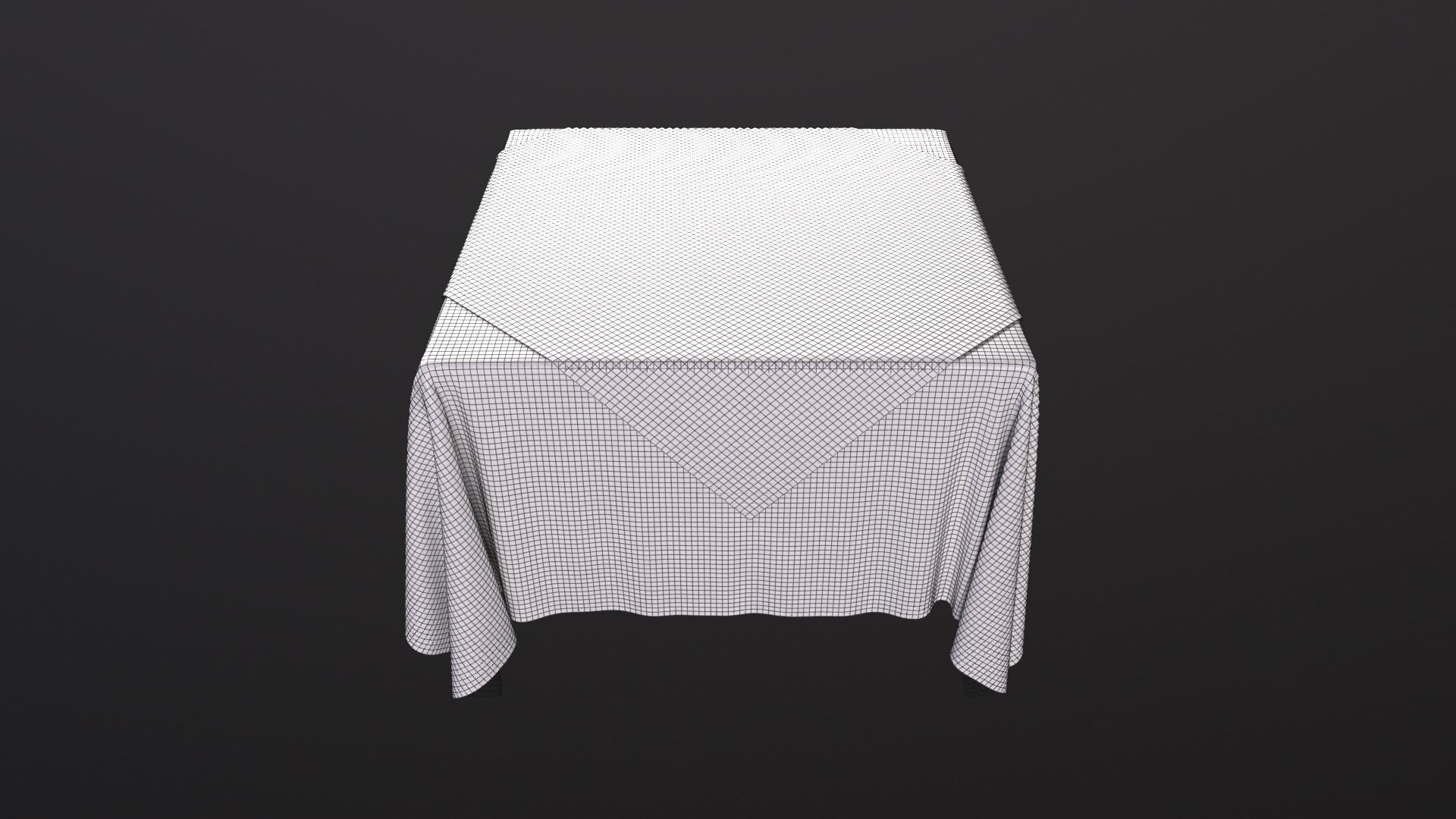 Table Cloth Set free VR / AR / low-poly 3D model | CGTrader