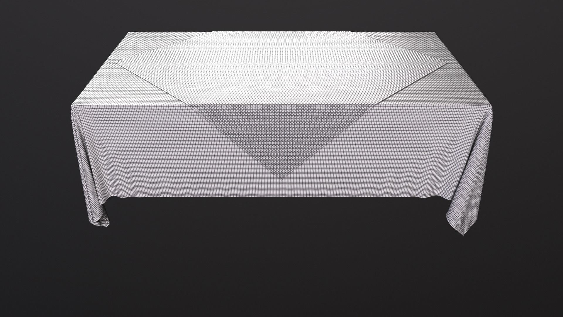 Table Cloth Set free VR / AR / low-poly 3D model | CGTrader