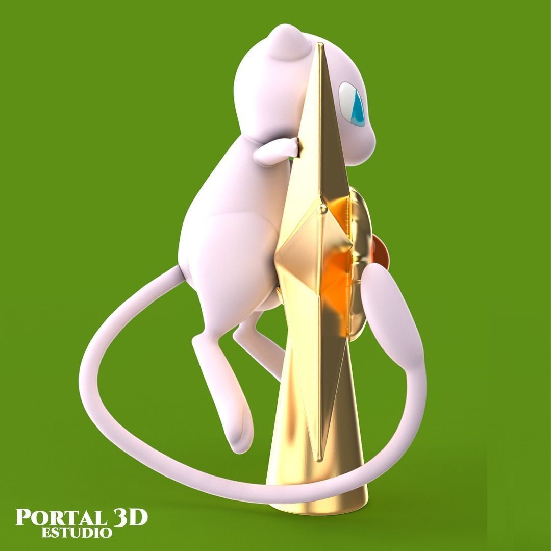 MEW Christmas star 3D model 3D printable | CGTrader