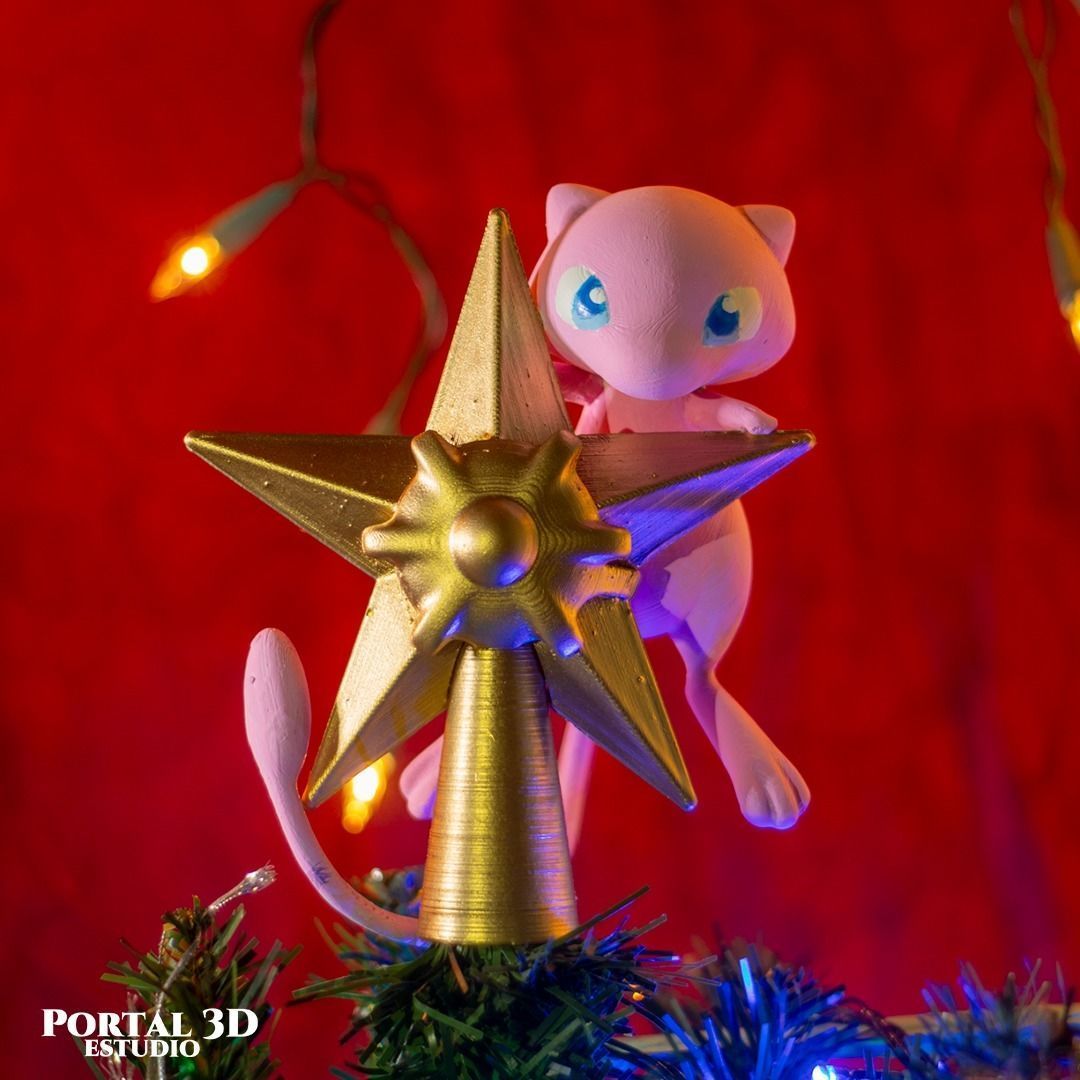 MEW Christmas star 3D model 3D printable | CGTrader