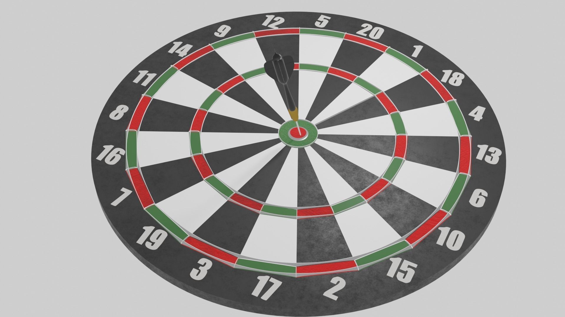 Darts dart board and 3D model | CGTrader