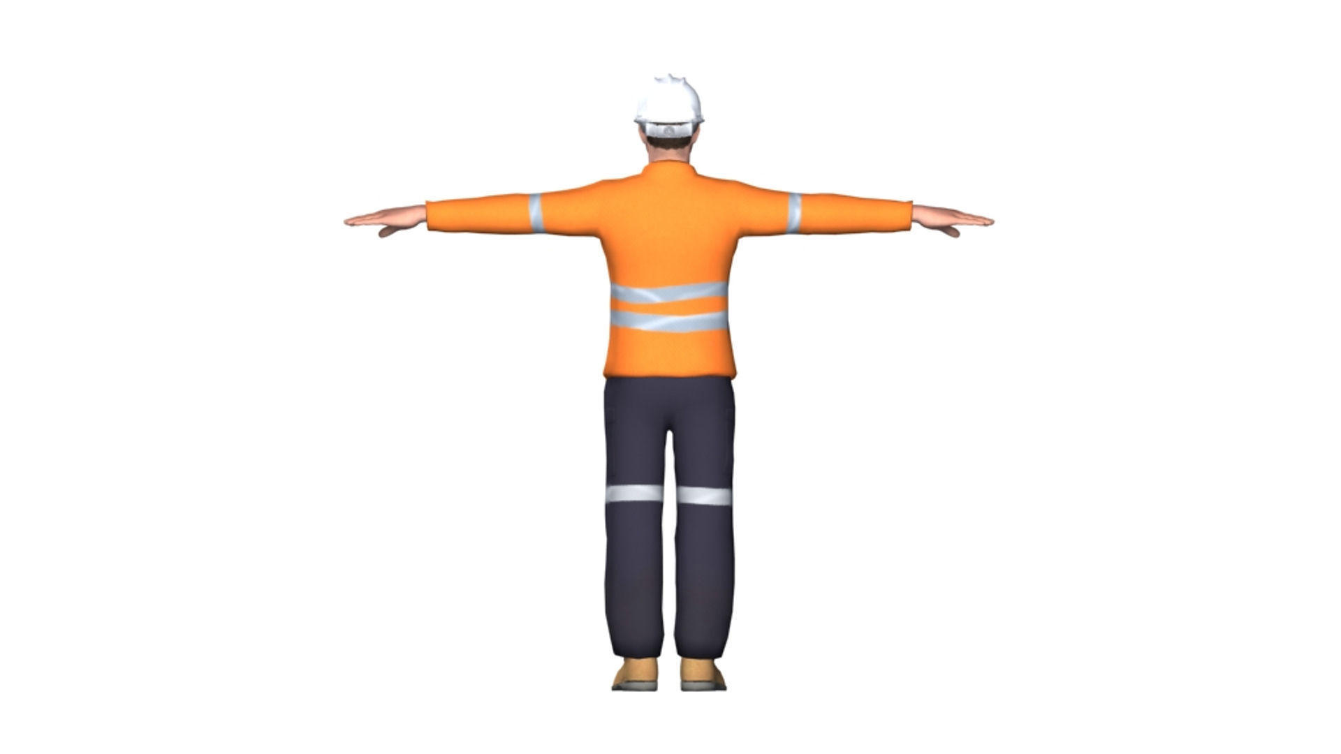 3D model Mining Construction Worker 3D model VR / AR / low-poly | CGTrader