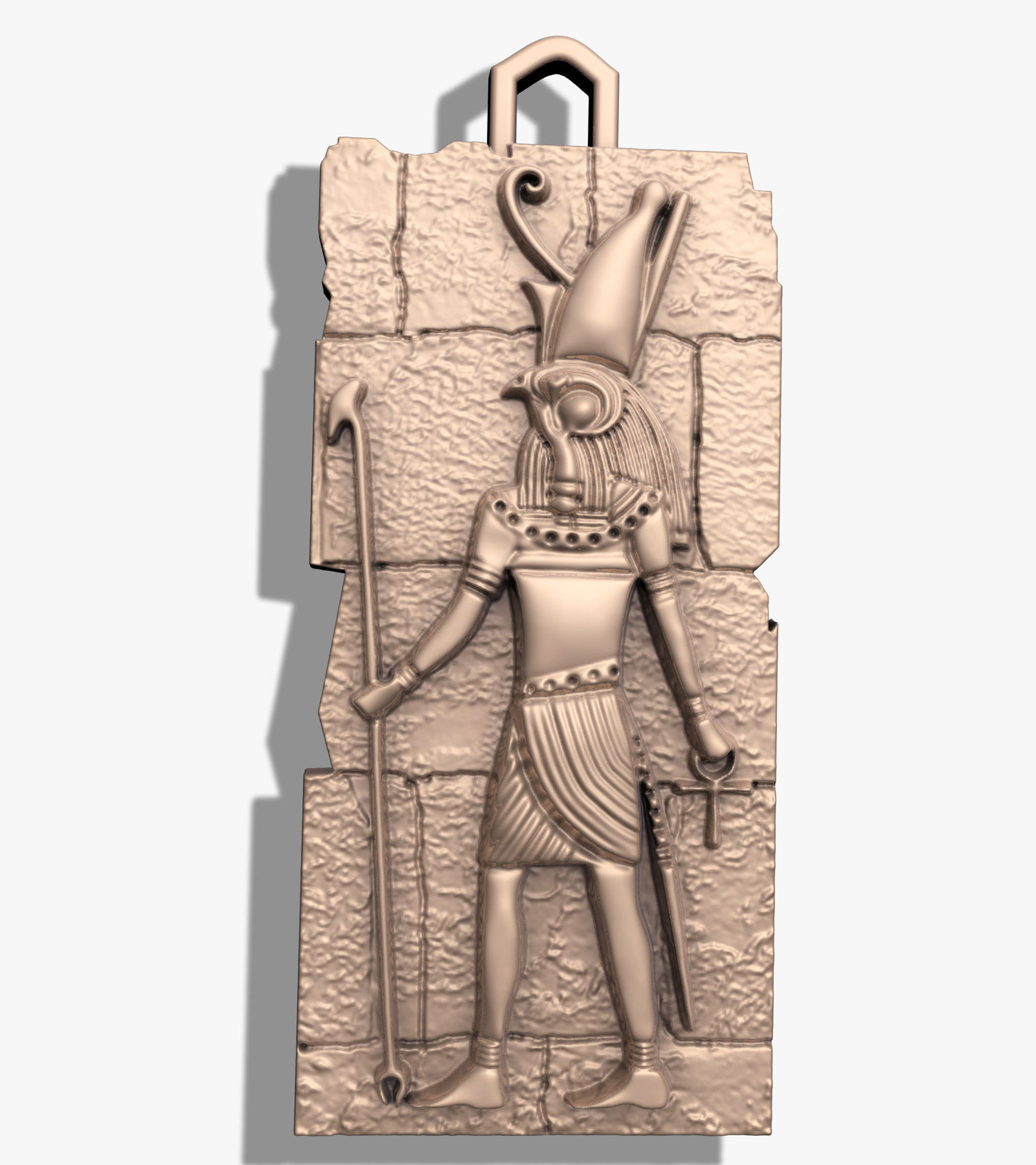 HORUS KING PENDANT WALL DECORATION ANCIENT EGYPT M03 3D model 3D ...