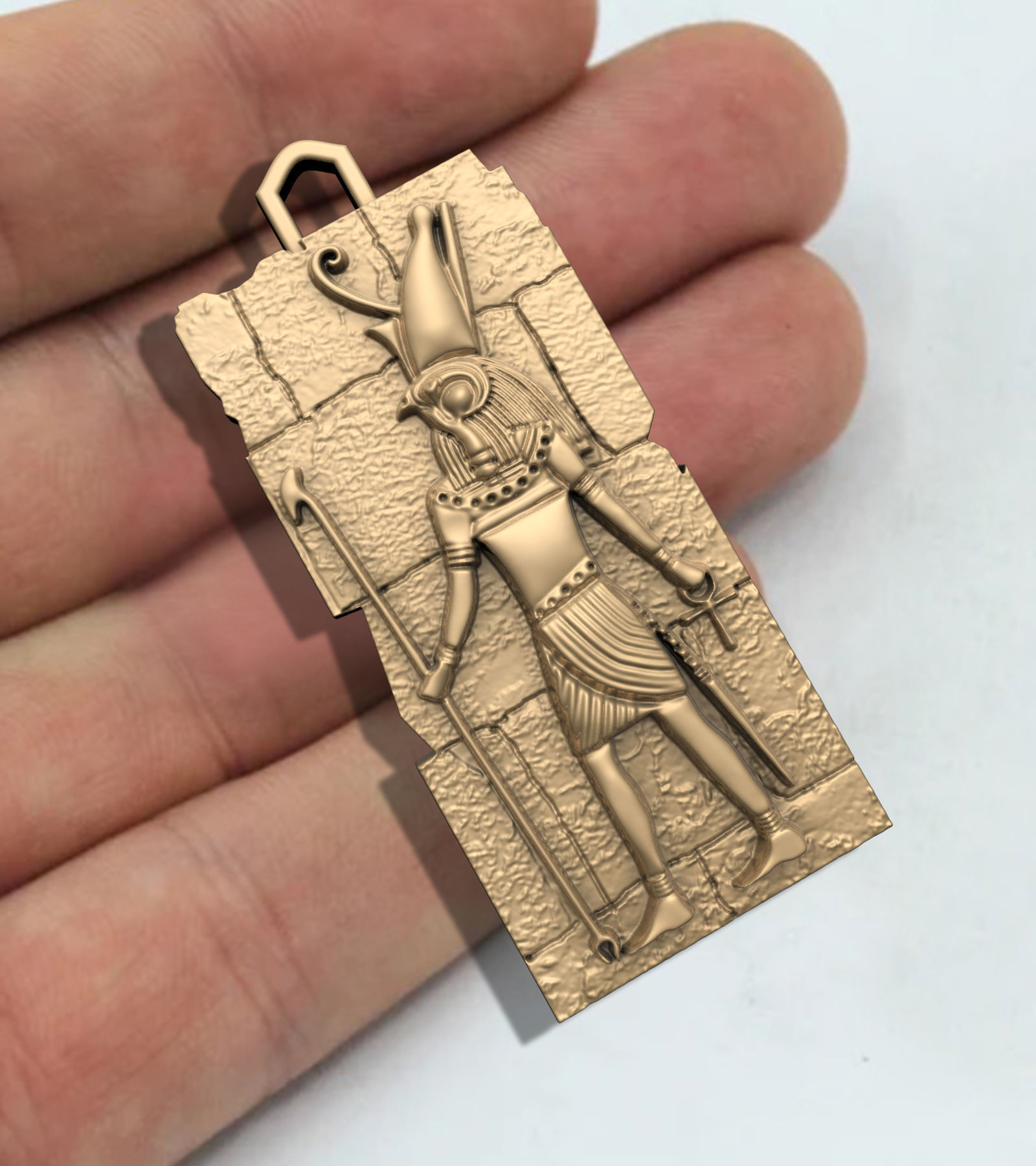 HORUS KING PENDANT WALL DECORATION ANCIENT EGYPT M03 3D model 3D ...