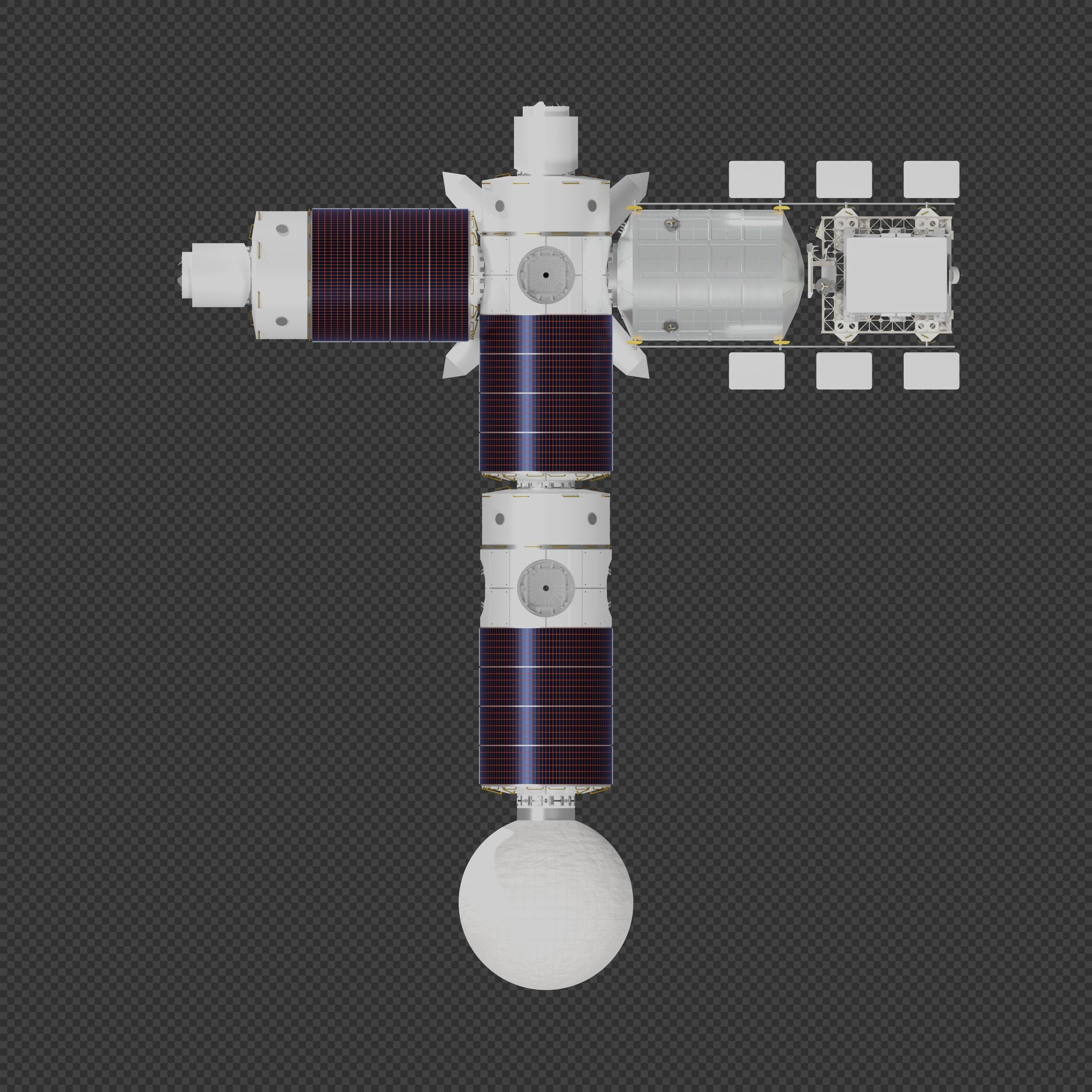 Axiom Space Station 3D model | CGTrader
