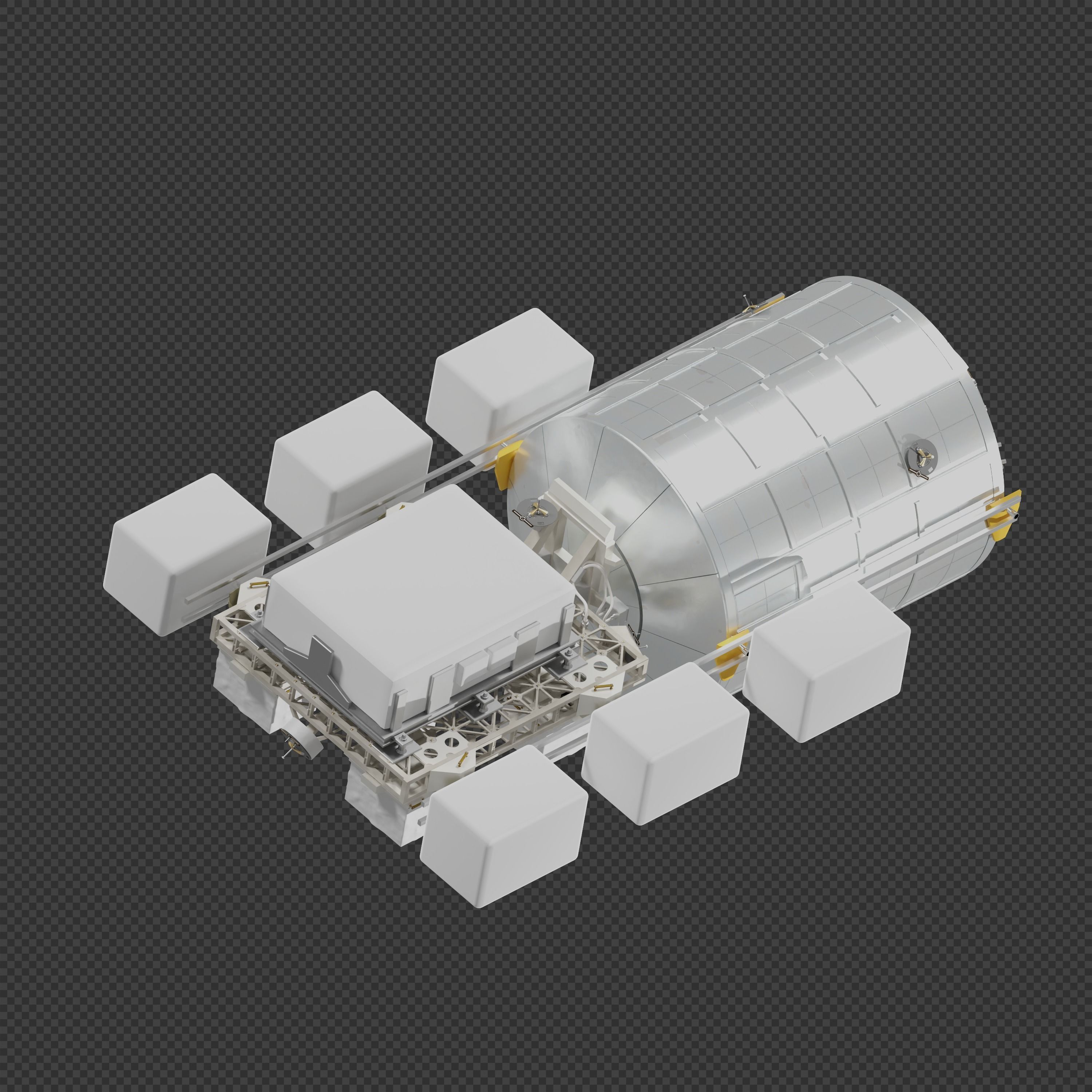 Axiom Space Station 3D model | CGTrader