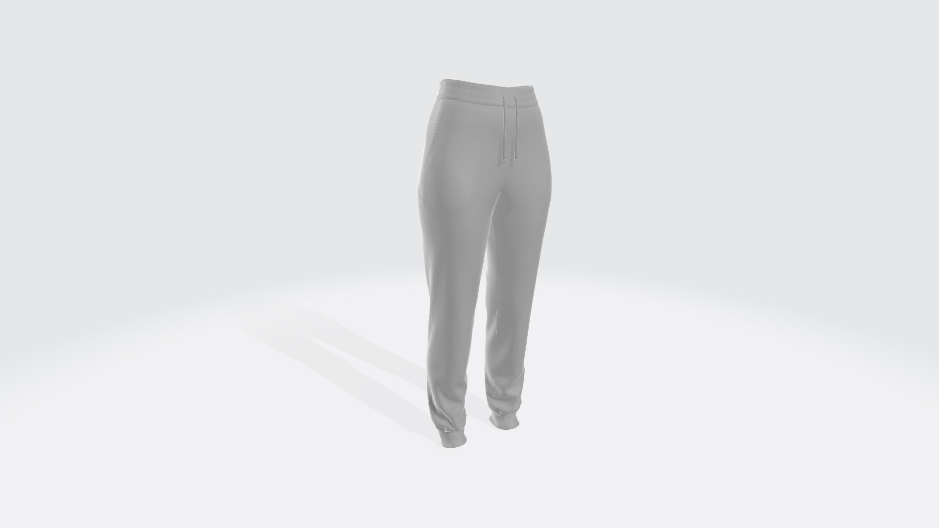 Women Sweatpants 3D model | CGTrader