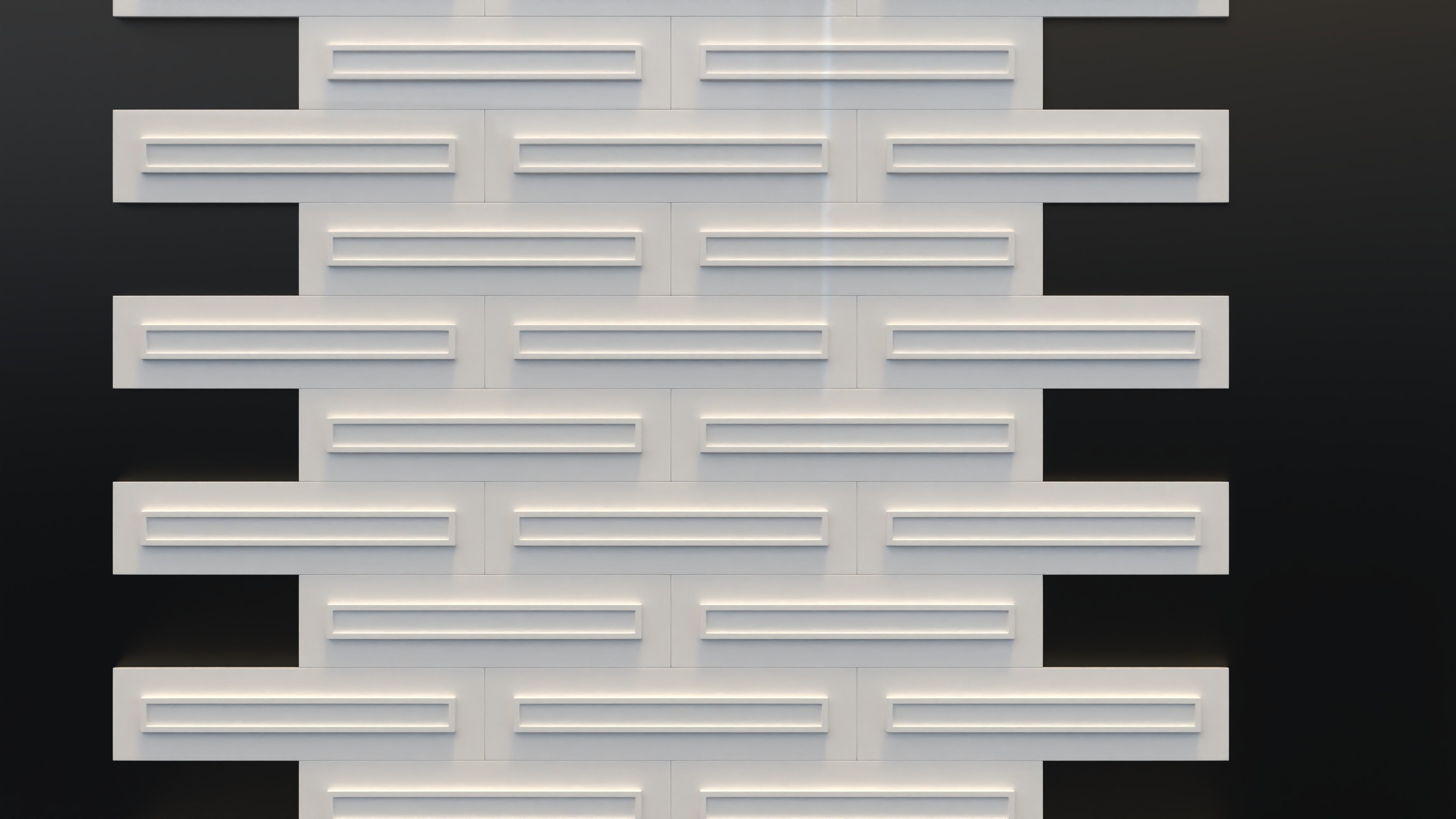 3d wall tiles decorative pack 12 pcs 3D model - set2 3D model | CGTrader