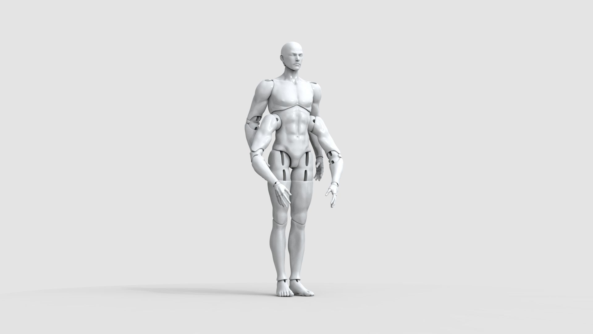 BJD doll Tarot Justice Carley ball joint doll 3D model 3D printable ...