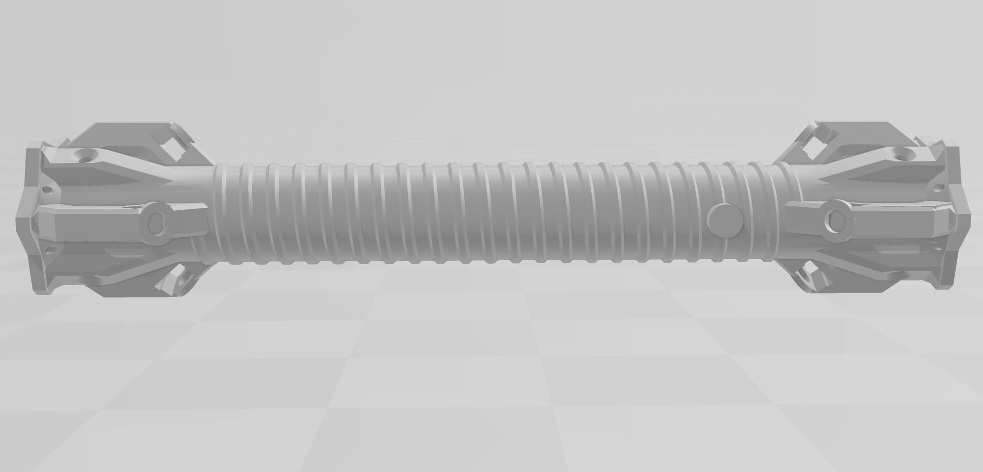 Custom Double Sided Lightsaber 3D model 3D printable | CGTrader