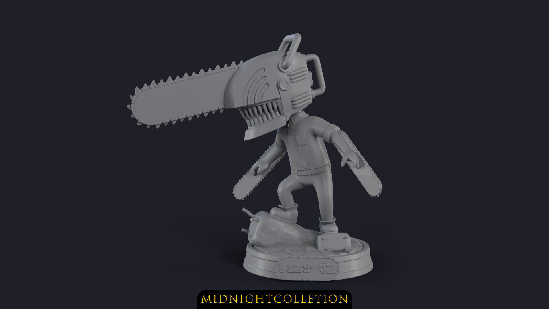 CHAINSAW MAN - DENJI 3D model 3D printable | CGTrader