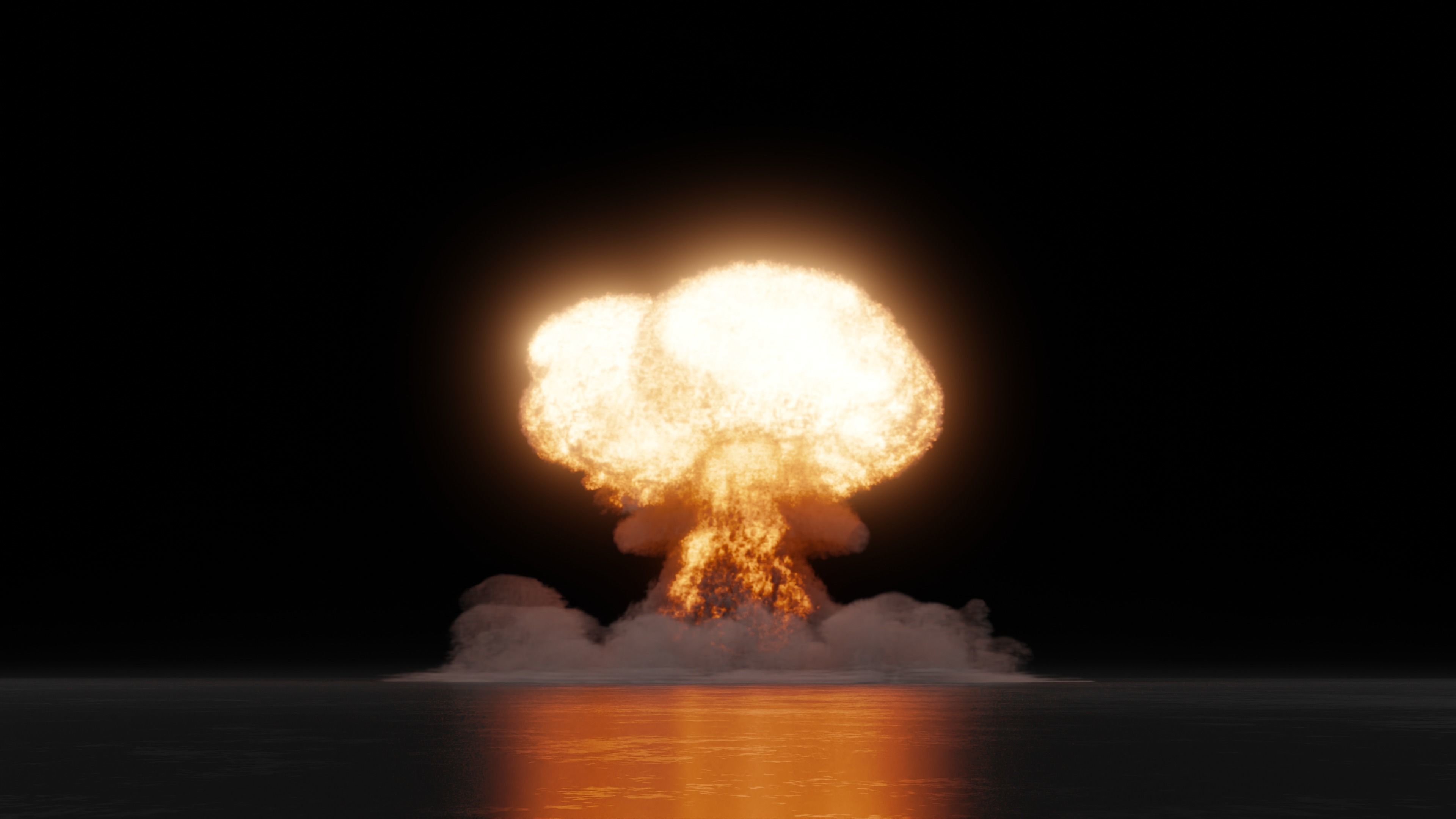Big Nuclear Explosion 3D Model 3D model animated | CGTrader