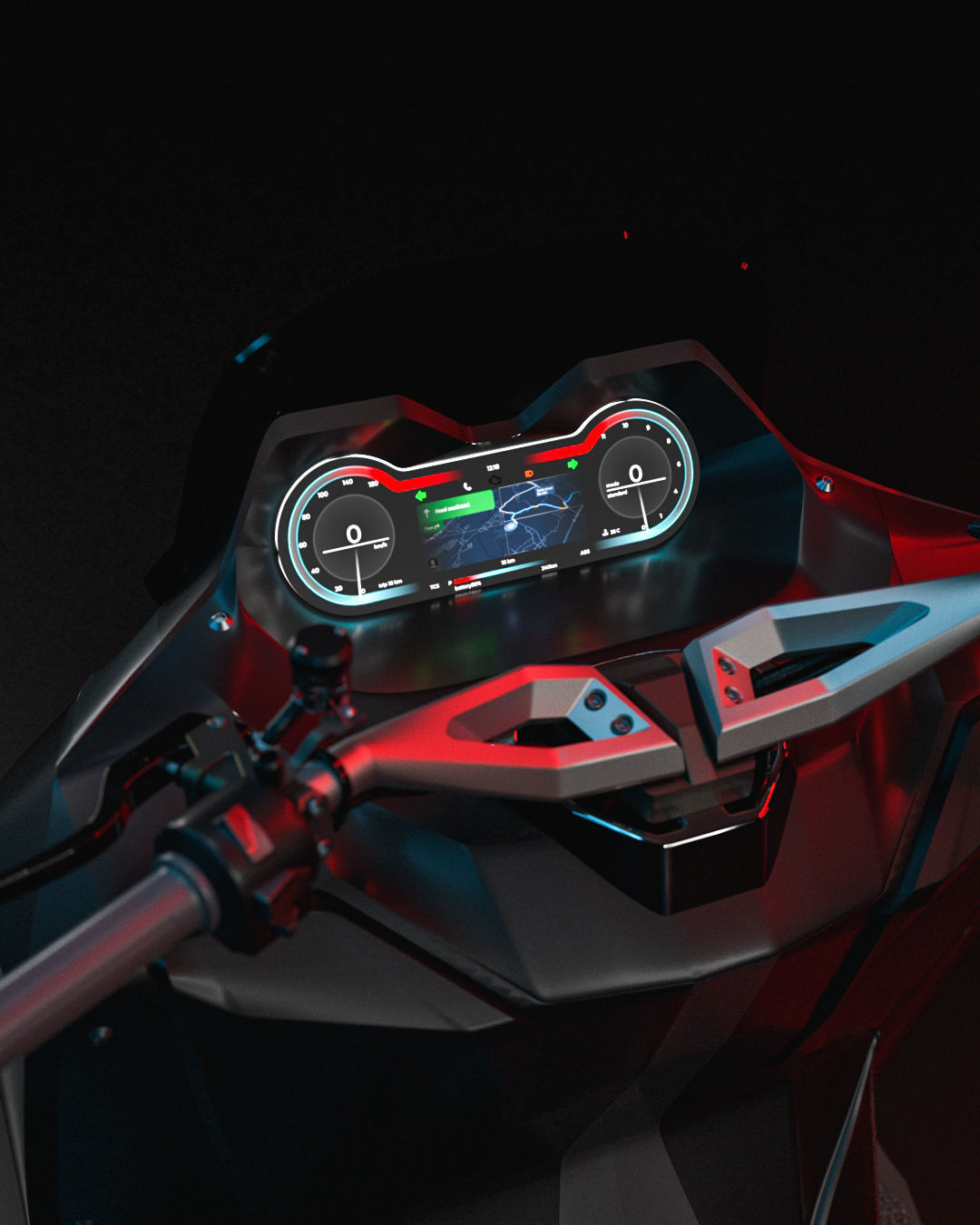 SRA 0-E zero emission Electric Vehicle 3D model | CGTrader