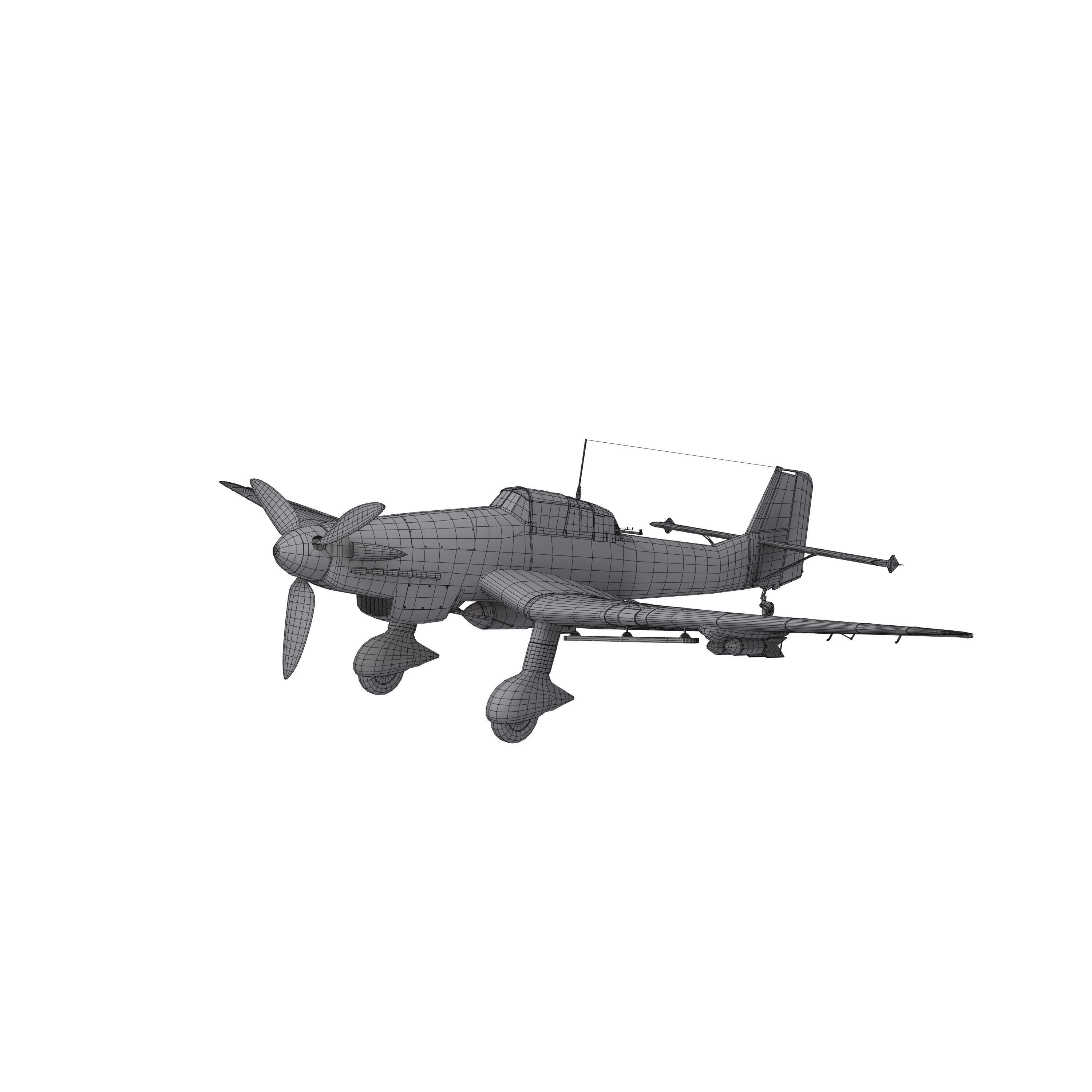 WW2 German Aircraft 3D model | CGTrader