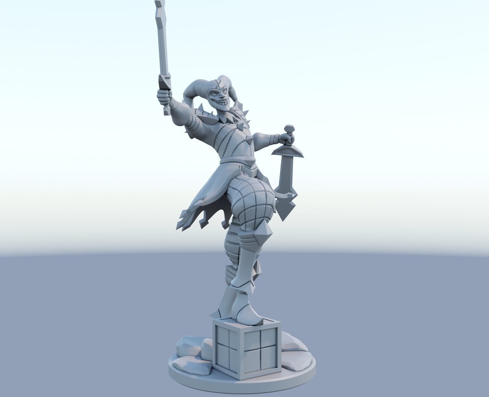 shaco 3D Print Model from League of Legends 3D model 3D printable ...