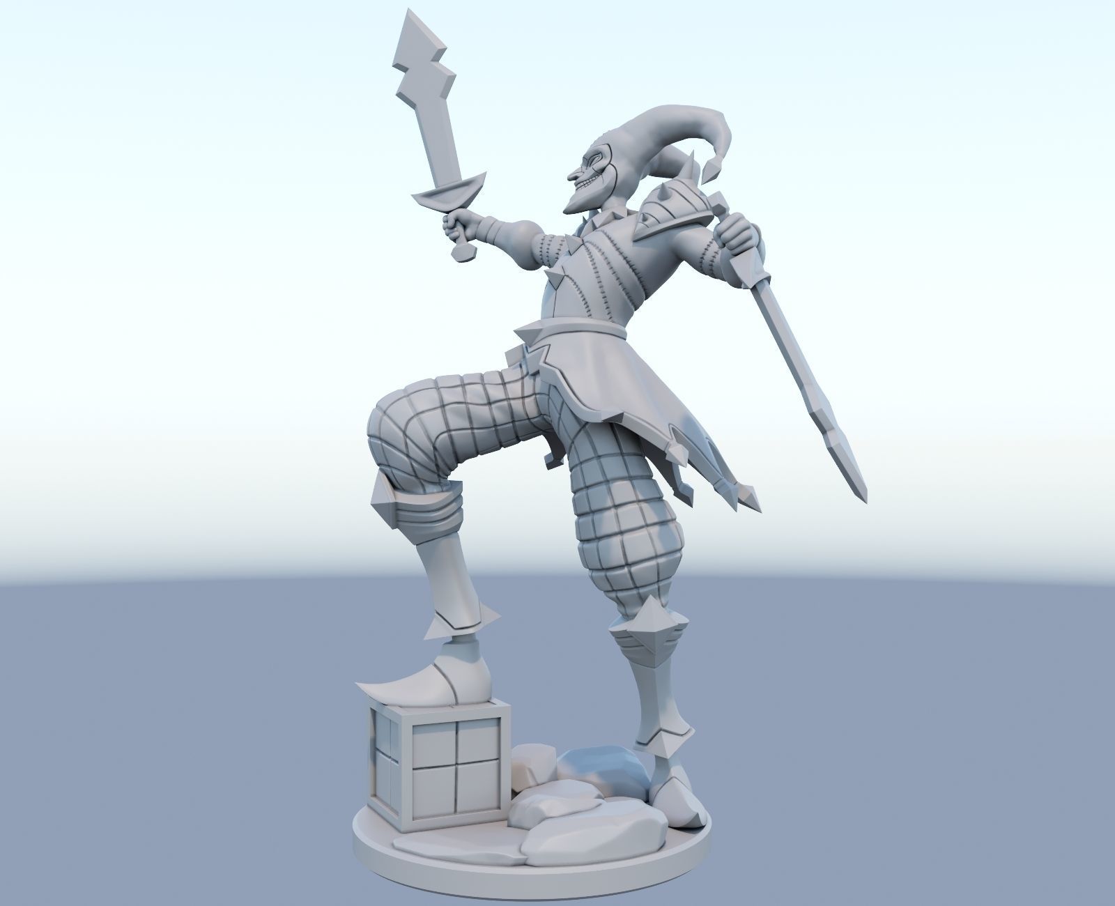 shaco 3D Print Model from League of Legends 3D model 3D printable ...