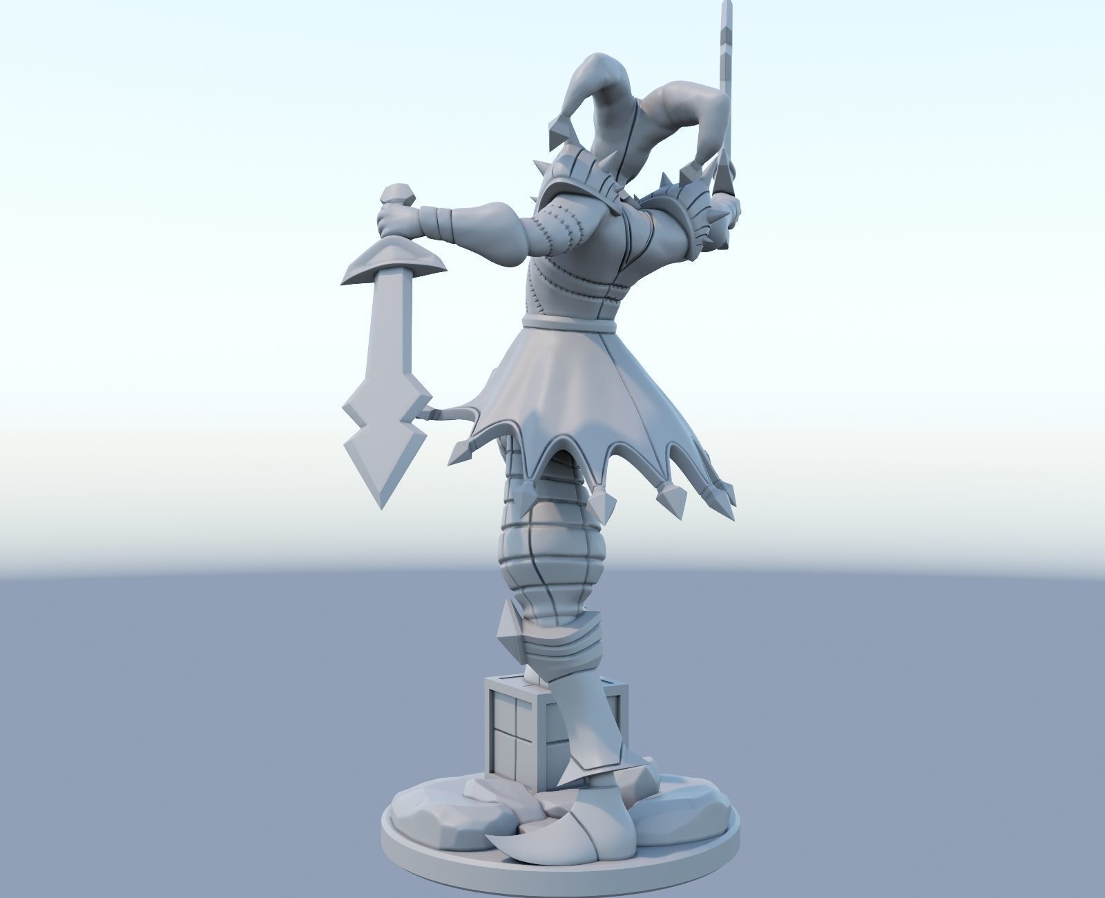 shaco 3D Print Model from League of Legends 3D model 3D printable ...