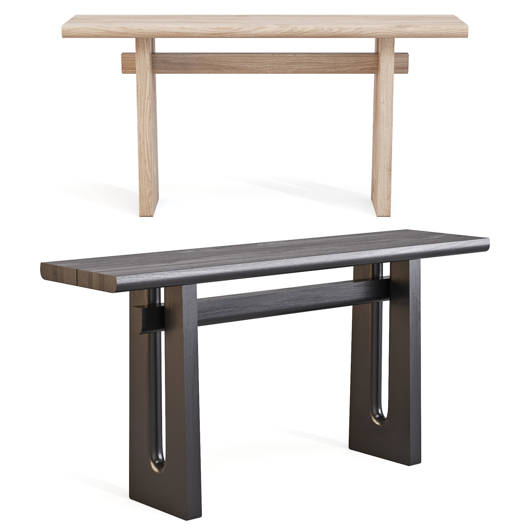 3D model Poliform Nara - Console Table VR / AR / low-poly | CGTrader