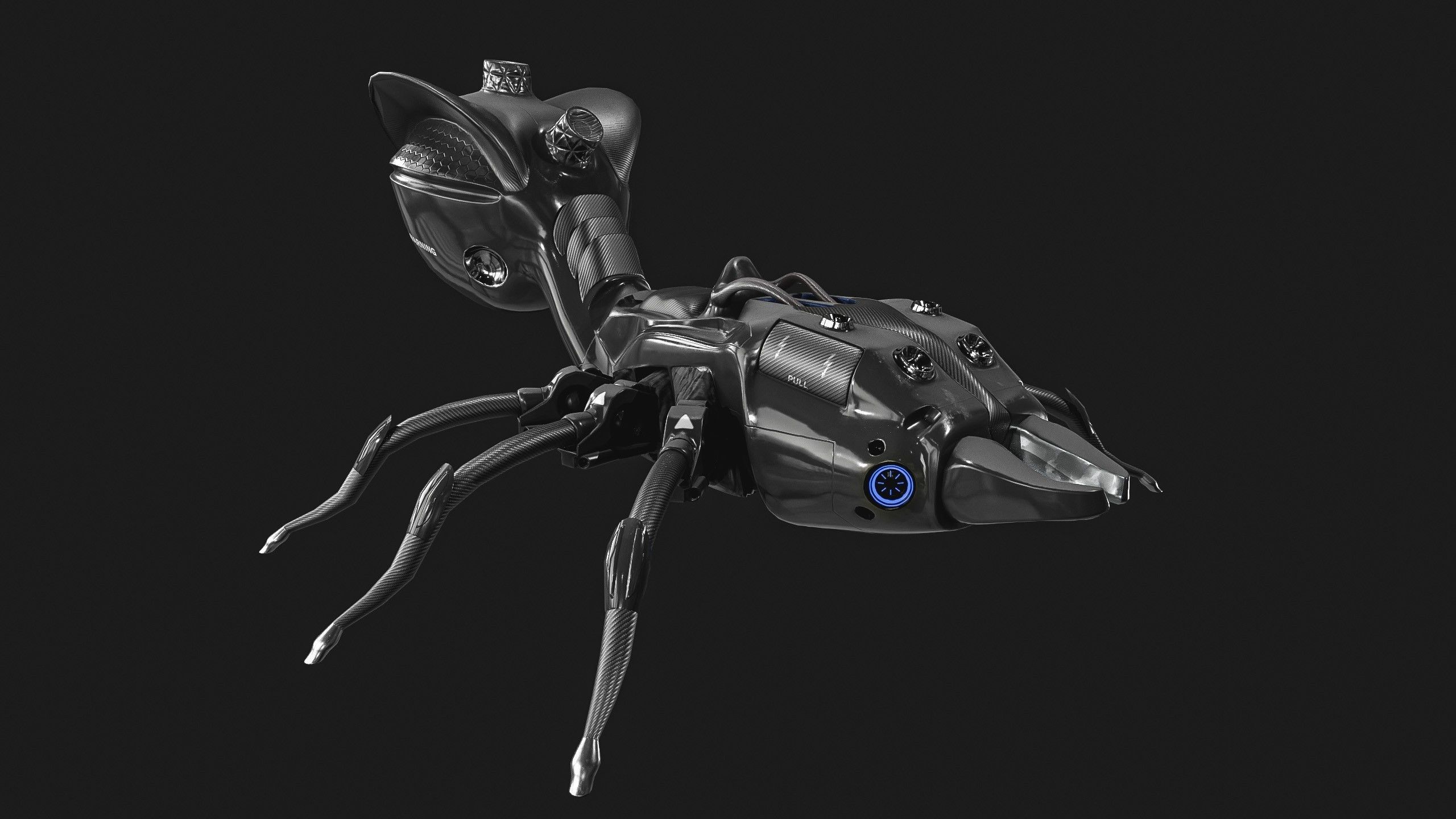 3D model Ant Robot Sci-fi VR / AR / low-poly | CGTrader