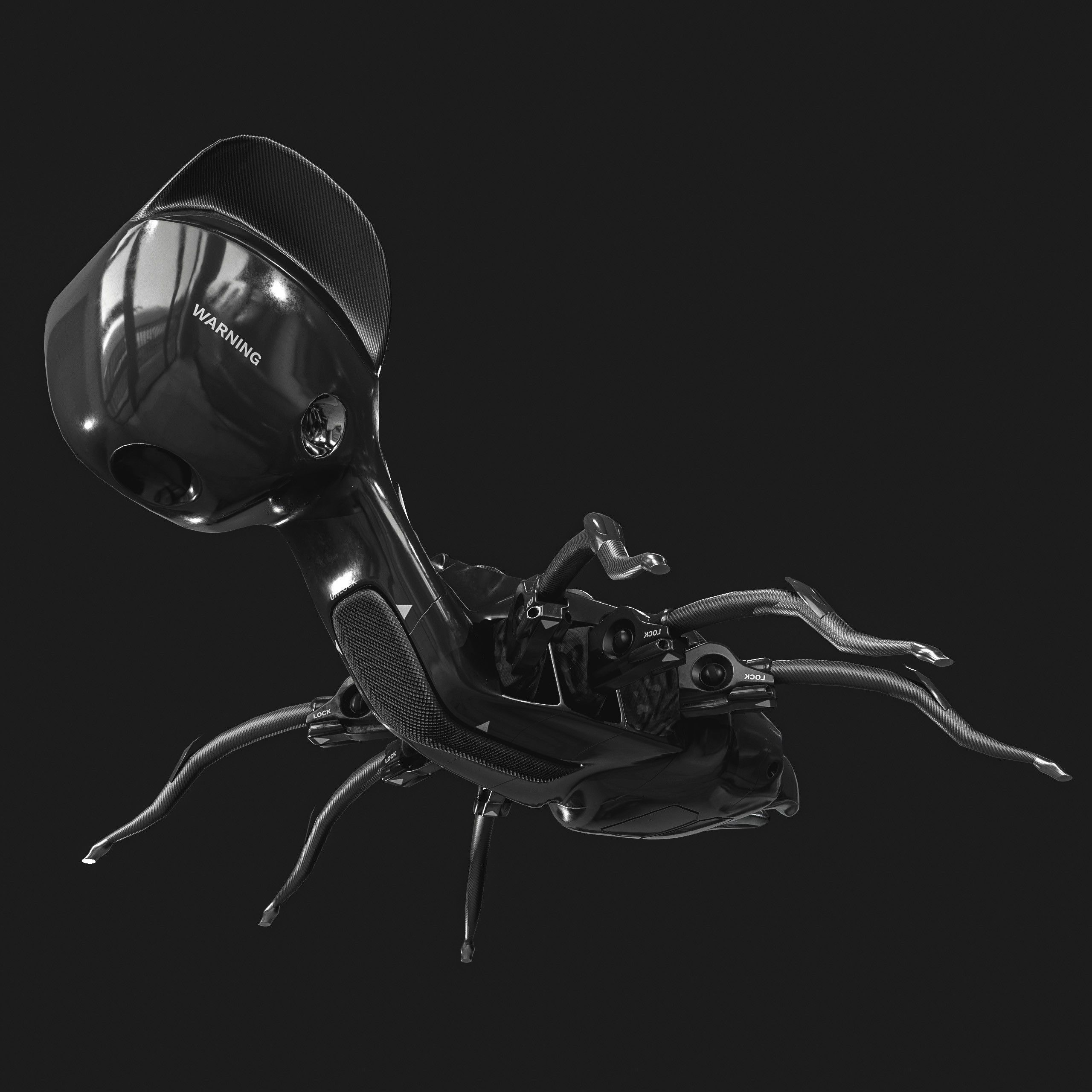 3D model Ant Robot Sci-fi VR / AR / low-poly | CGTrader