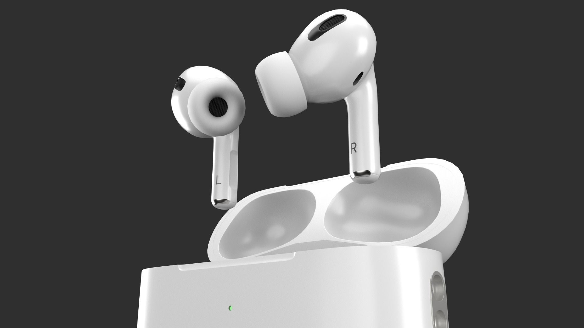 3D model AirPods Pro 2 VR / AR / low-poly | CGTrader