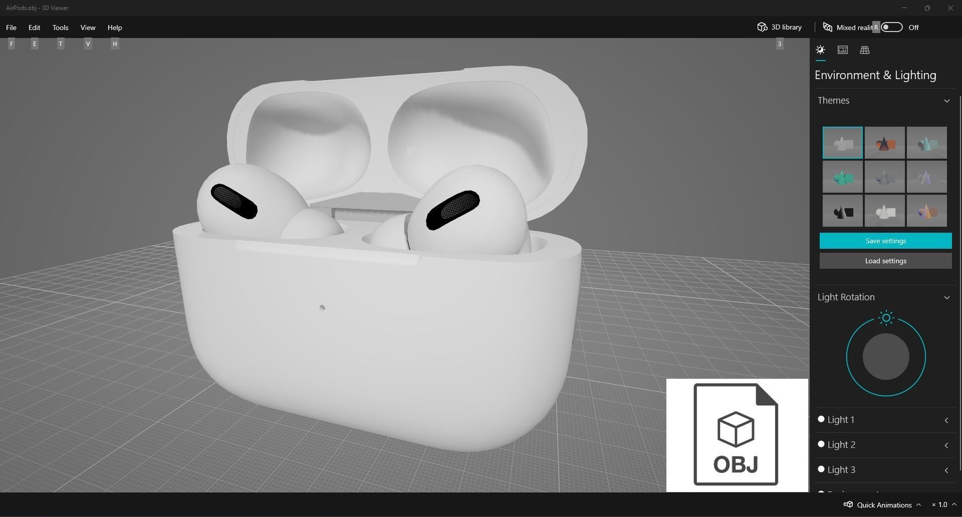 3D model AirPods Pro 2 VR / AR / low-poly | CGTrader