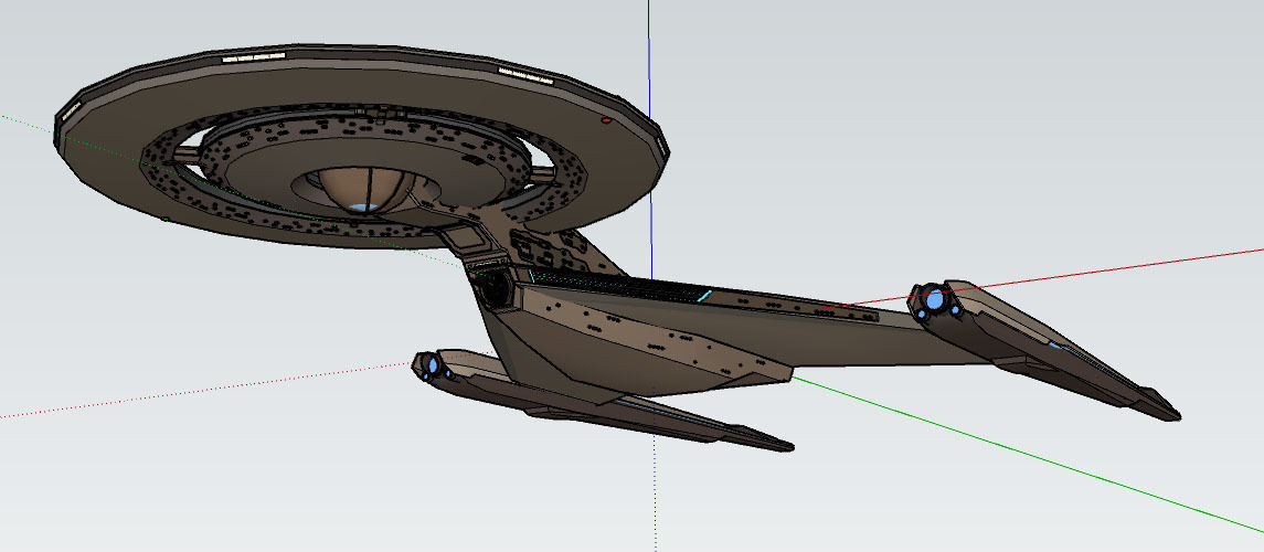 3D model Discovery Star Trek VR / AR / low-poly | CGTrader