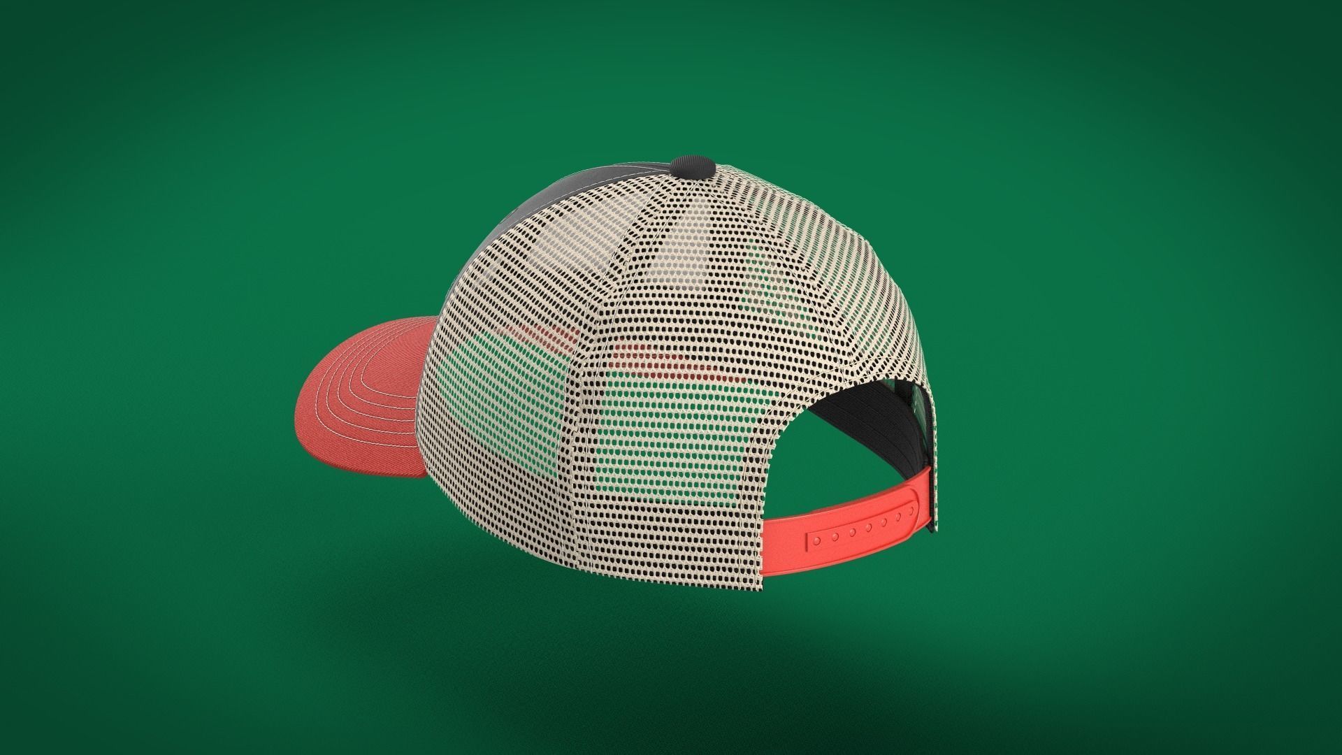 mesh cap clo3D and Marvelous 3D model | CGTrader
