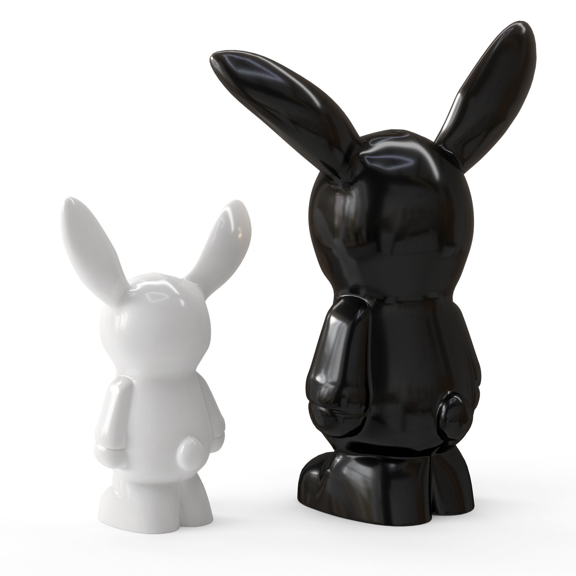 Space Bunny 3D model | CGTrader