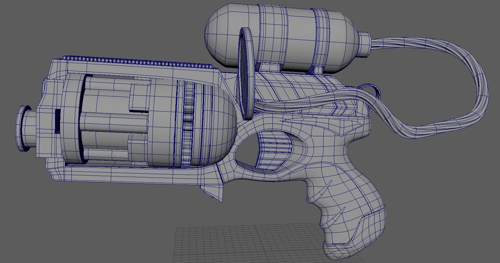 3D model cosmic gun lowpoly stylize 4k tex VR / AR / low-poly | CGTrader