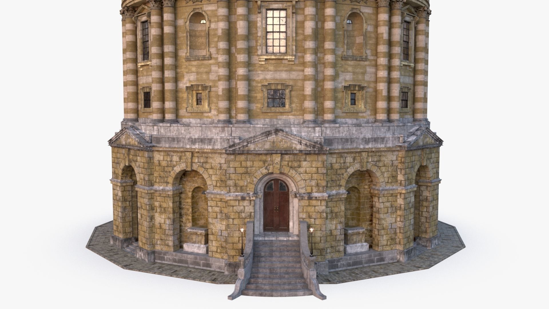Oxford England Library 3D model | CGTrader