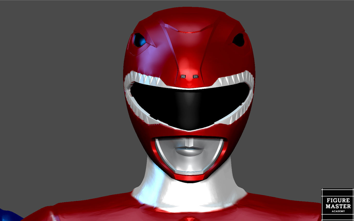 MIGHTY MORPHIN POWER RANGERS MMPR PACK CHARACTER 3D PRINT 3D model 3D ...