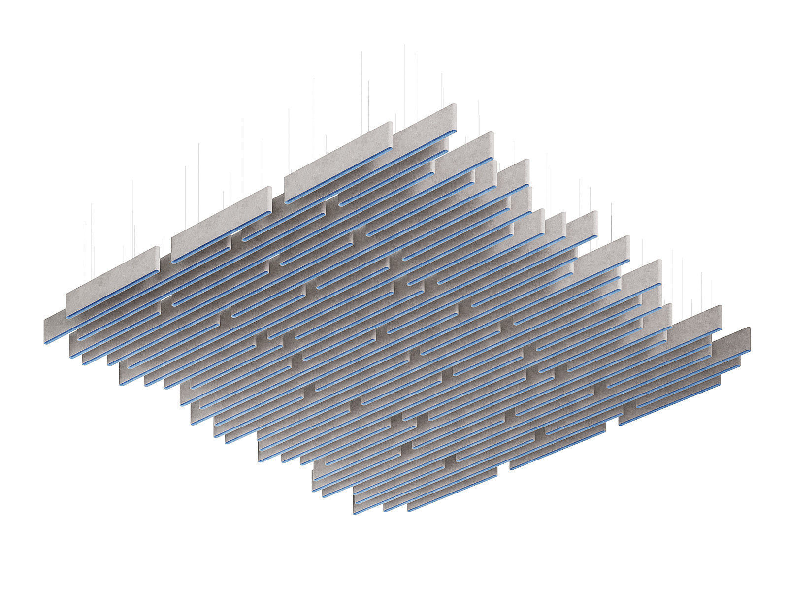 Warp Acoustic Ceiling Baffle 3D model | CGTrader
