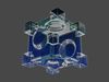 Science Fiction Future Cube 3D model | CGTrader
