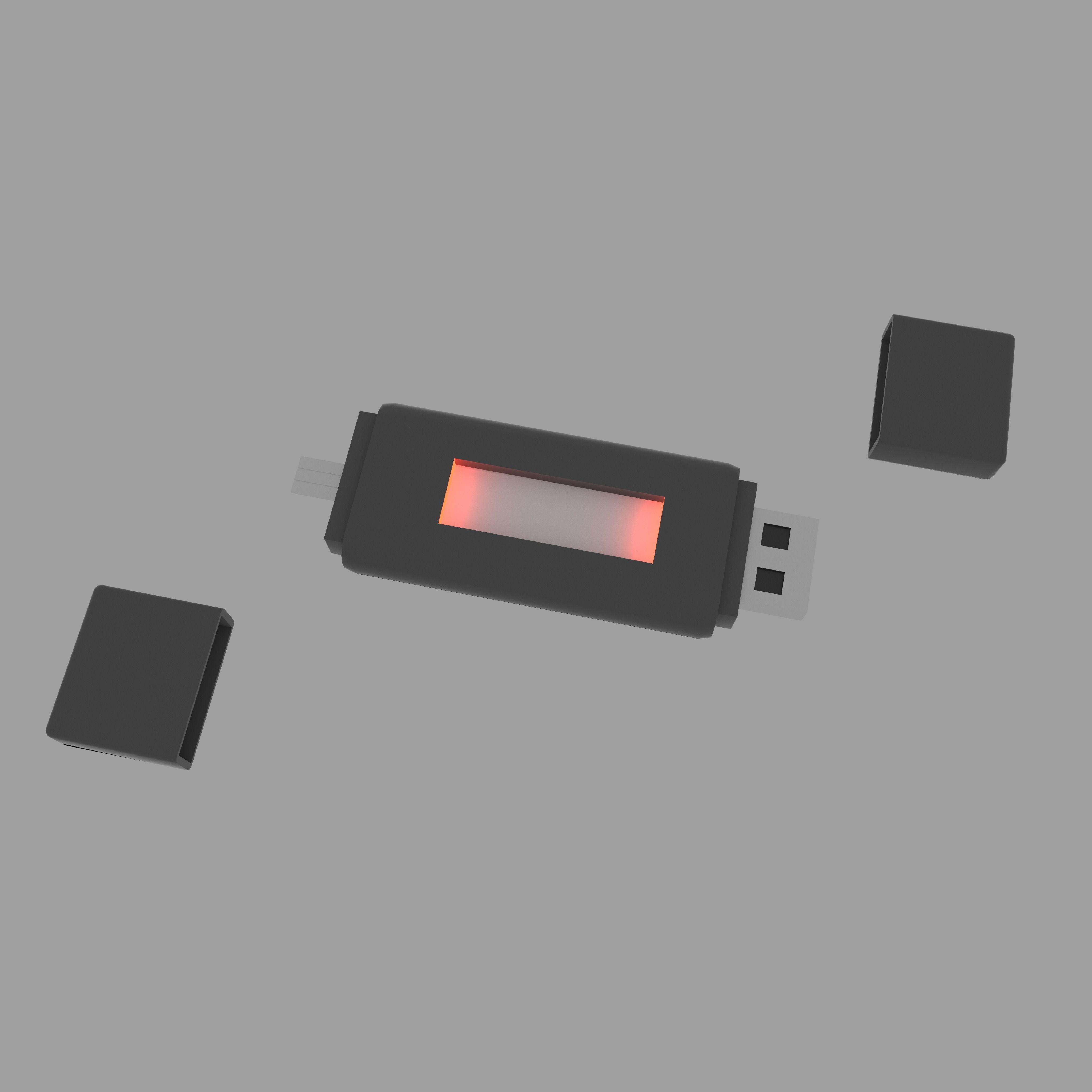 USB FOR COMPUTER DATA 3D model | CGTrader