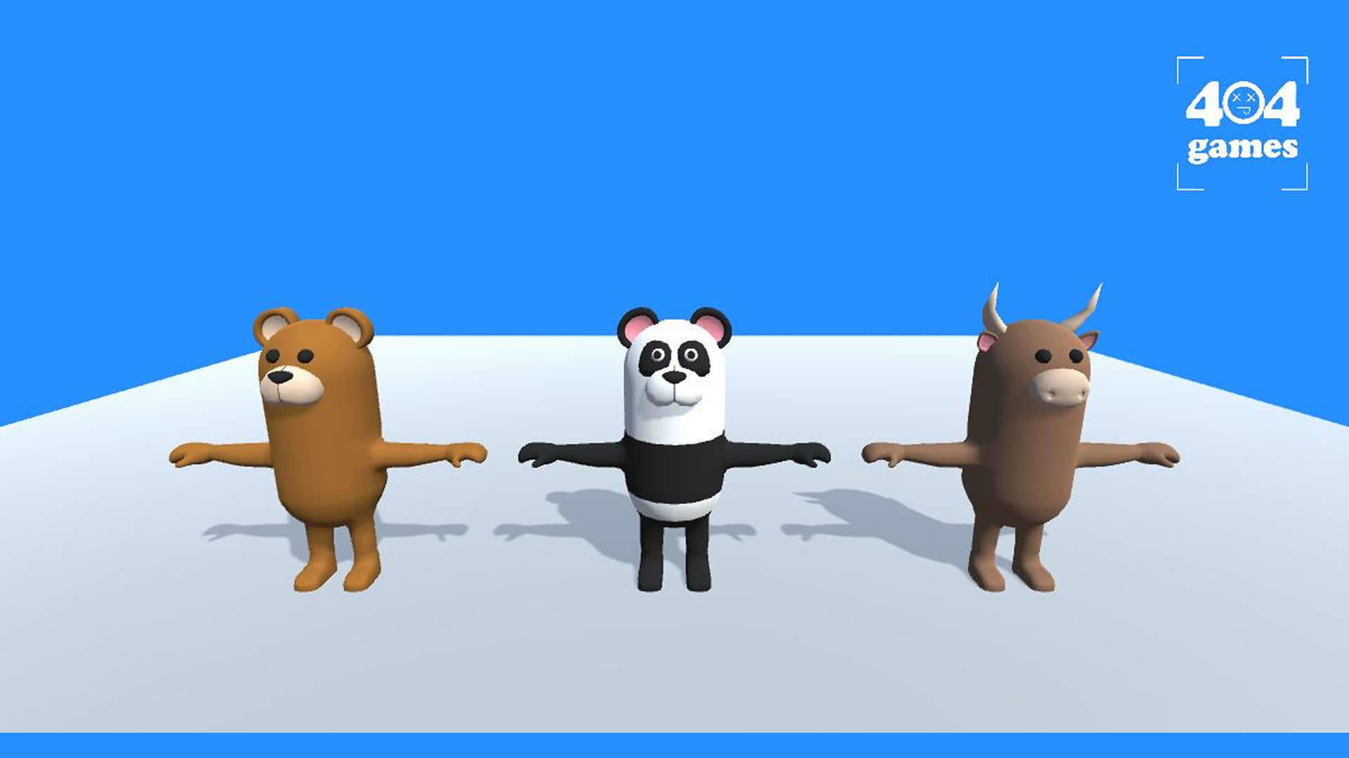 3D model Lowpoly Animal Characters - Cartoon Humanoid Animal Characters ...