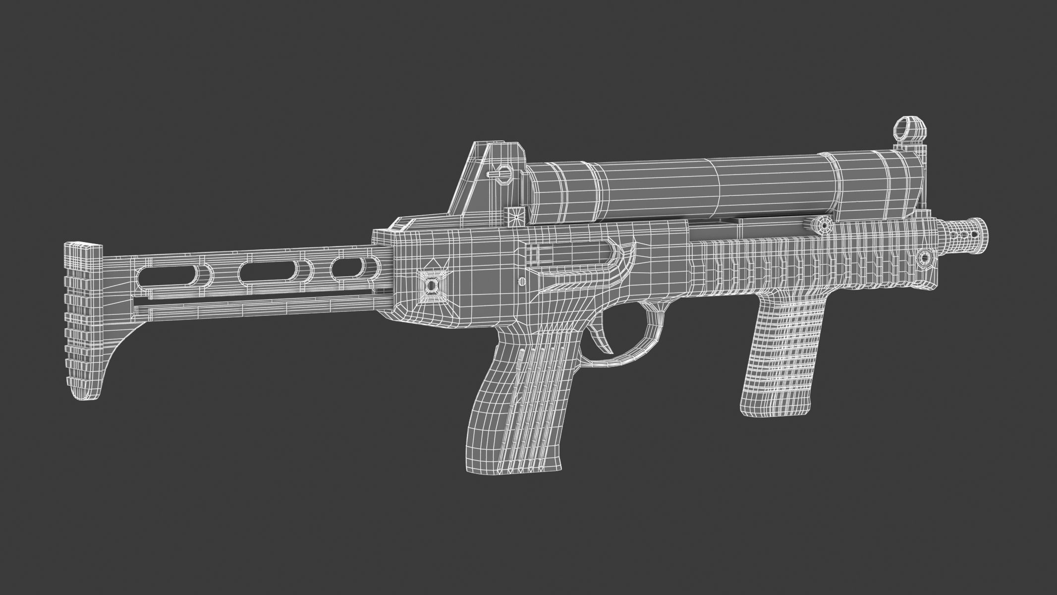 CF-05 Submachine gun 3D model | CGTrader