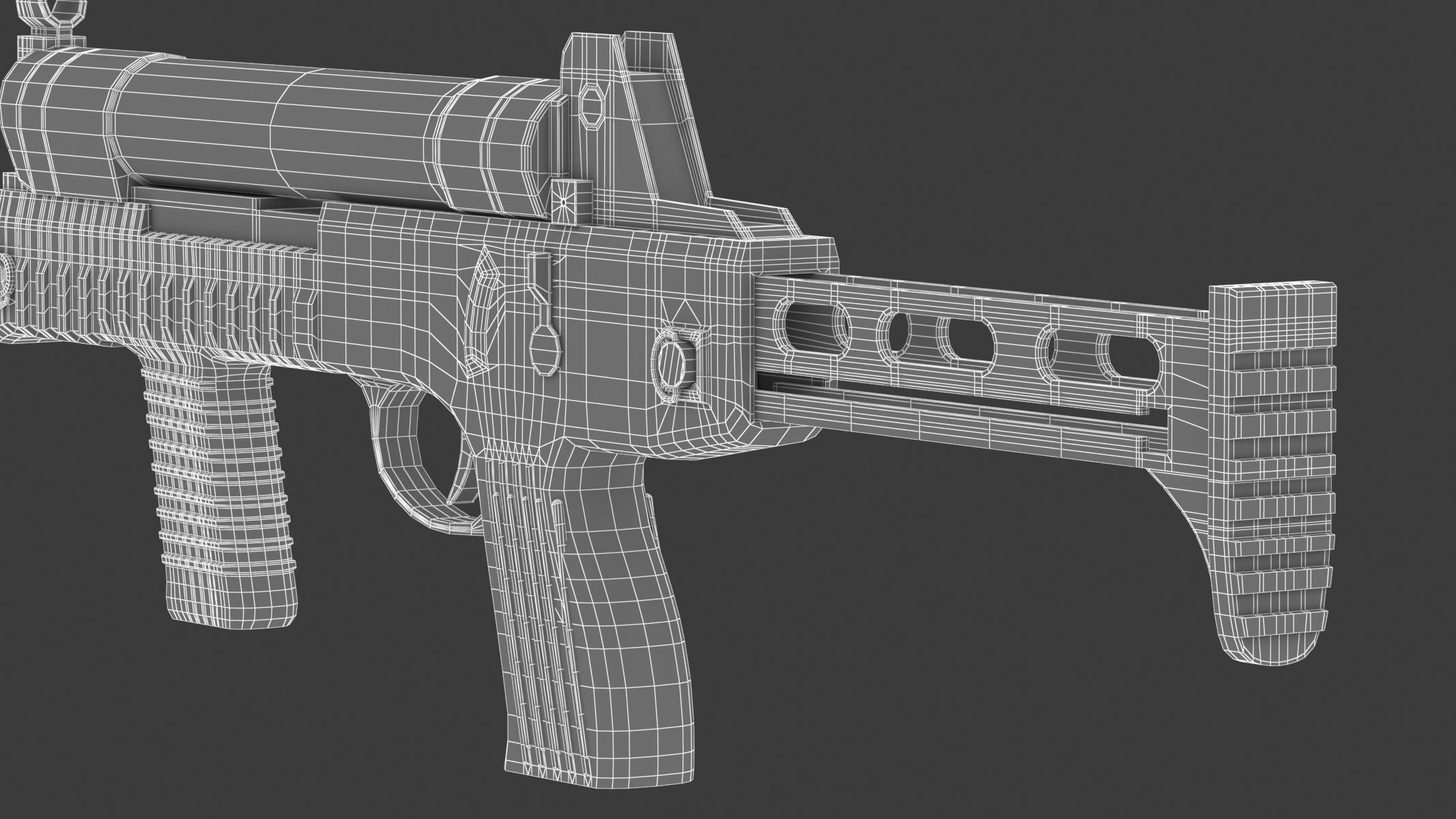 CF-05 Submachine gun 3D model | CGTrader