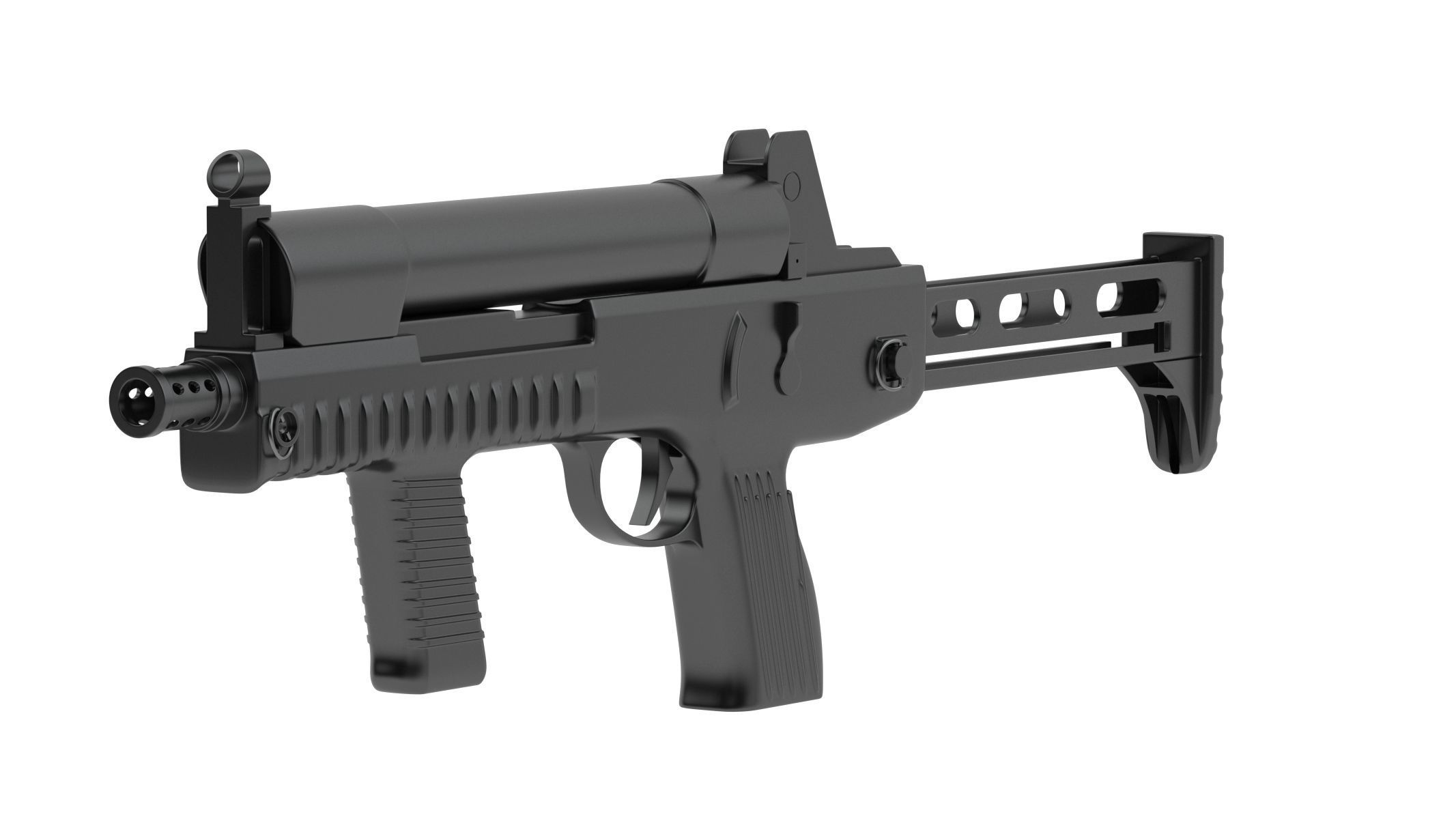 CF-05 Submachine gun 3D model | CGTrader