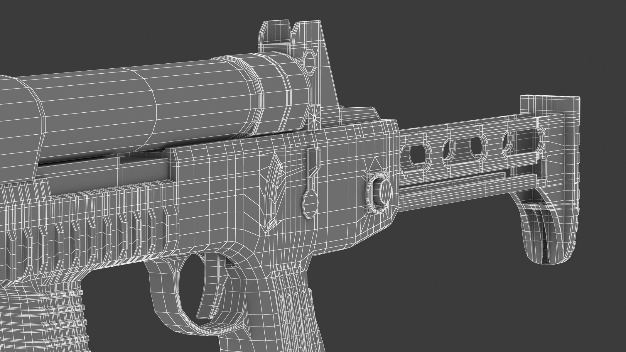 CF-05 Submachine gun 3D model | CGTrader