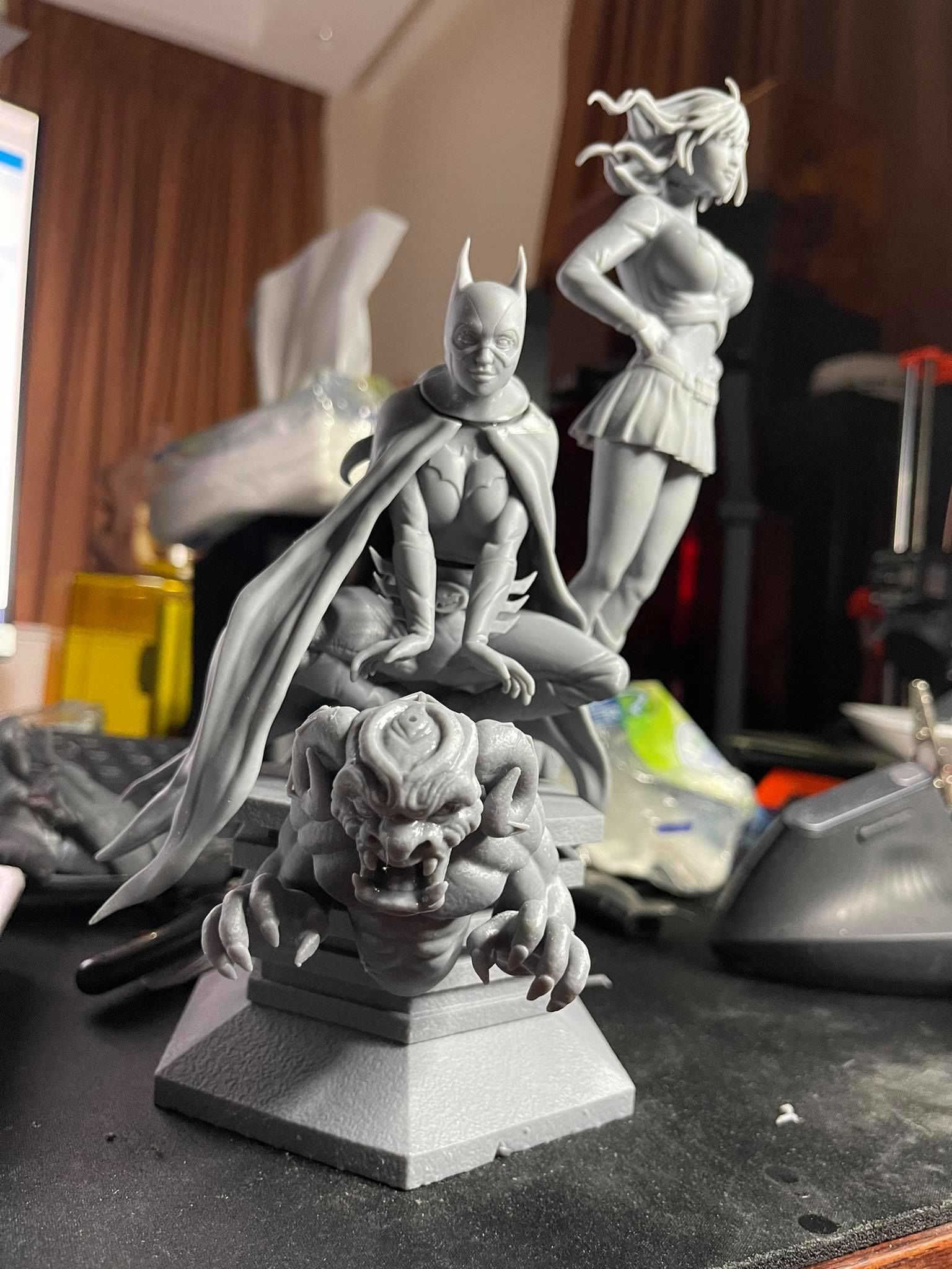 Batigirl Y Supergirl Batman 3d Model 3d Printable Cgtrader